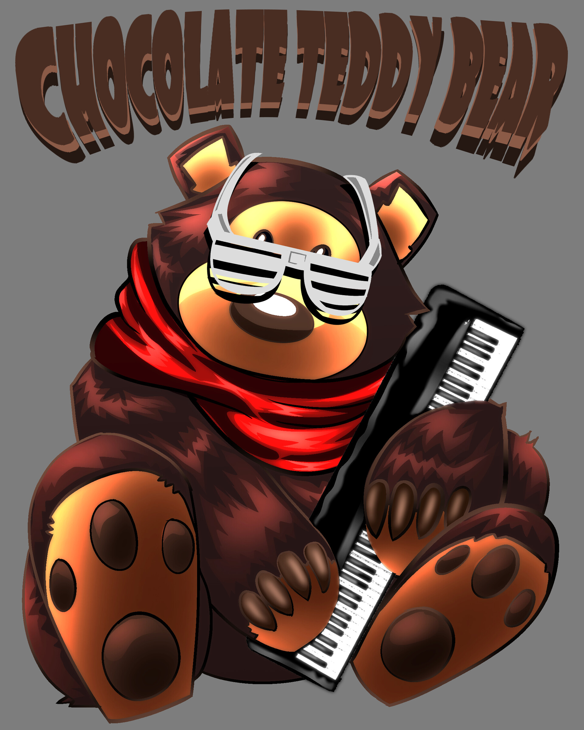 ArtStation - chocolate teddy bear