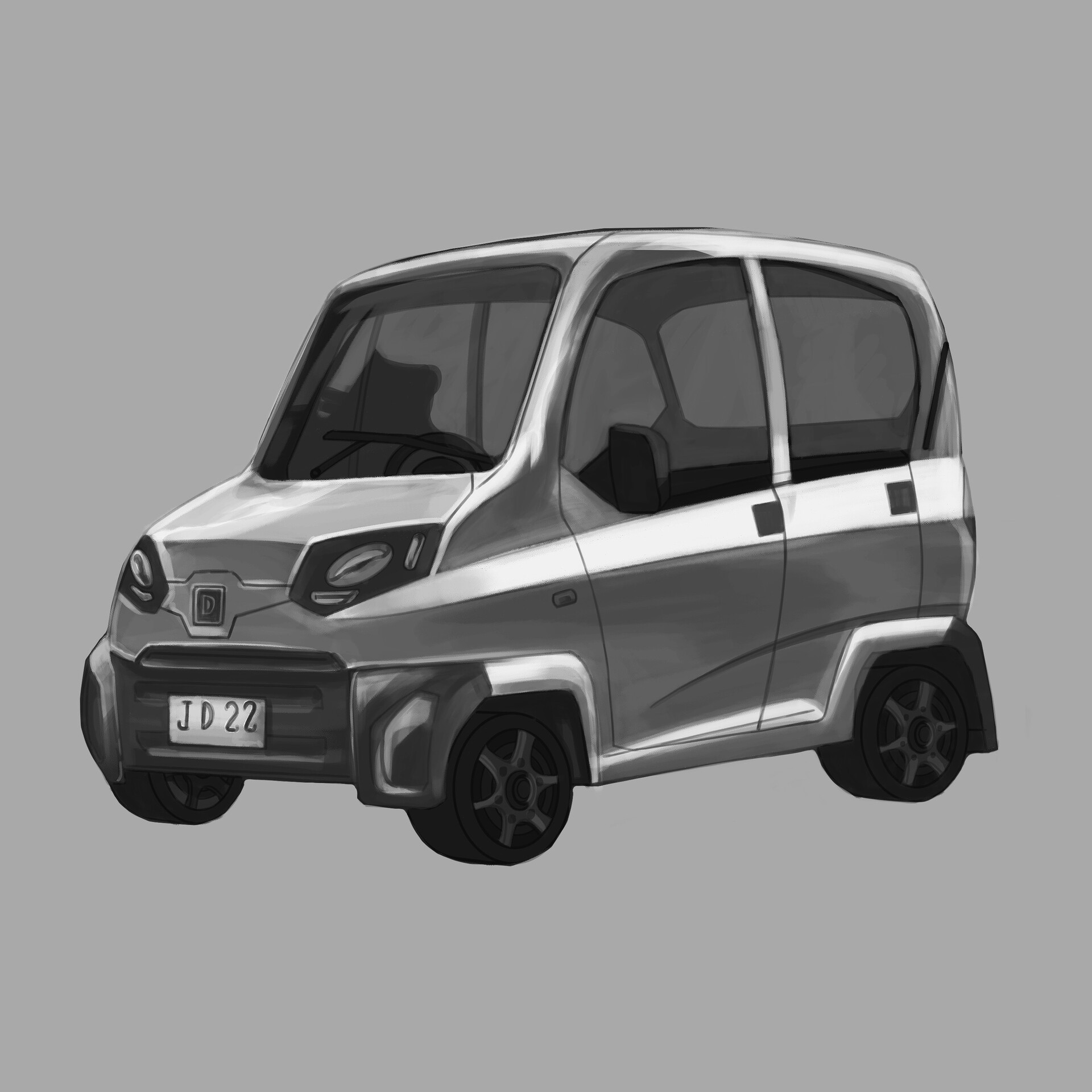 ArtStation - Carro GT