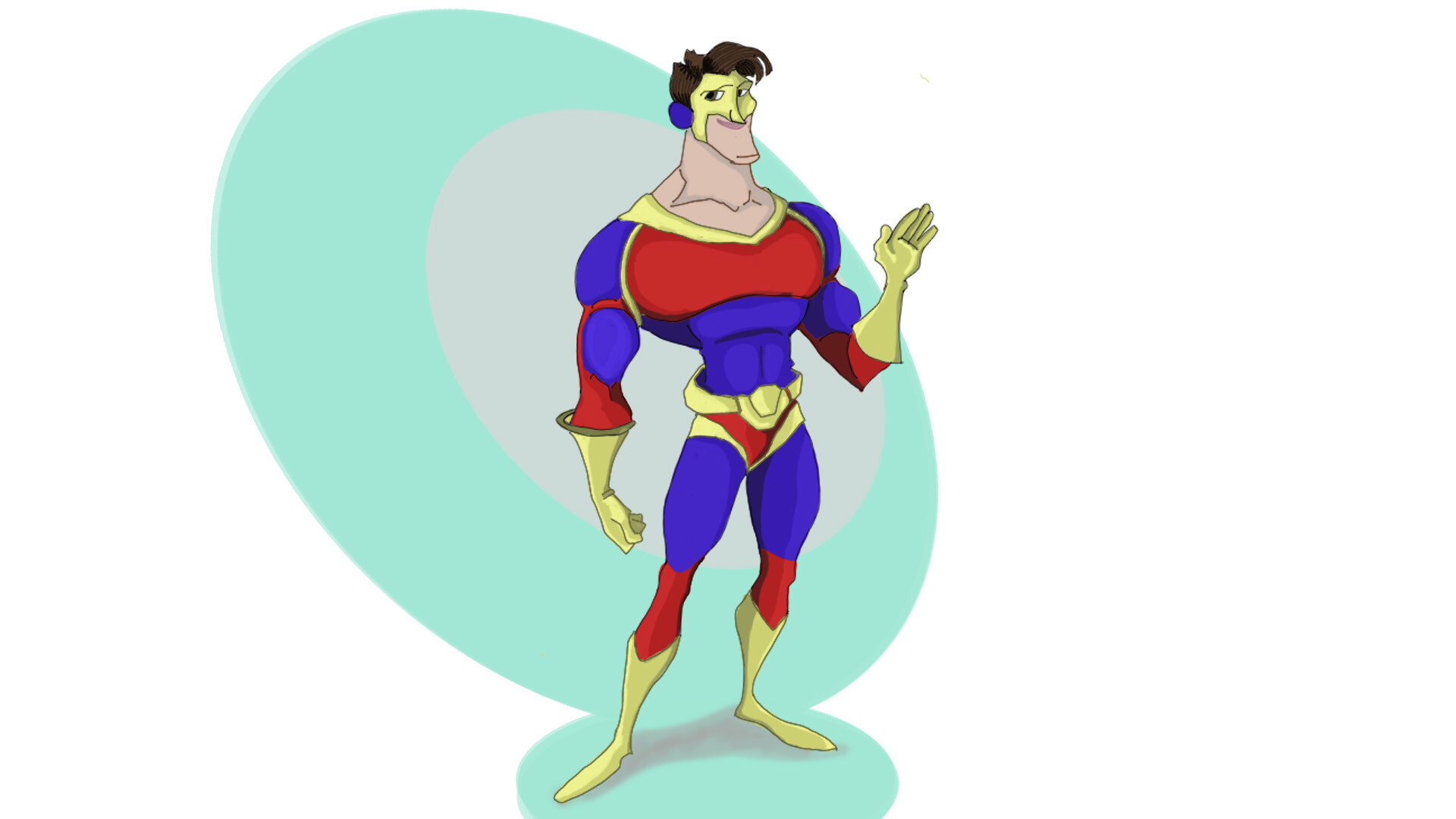 ArtStation - Charlie the super hero