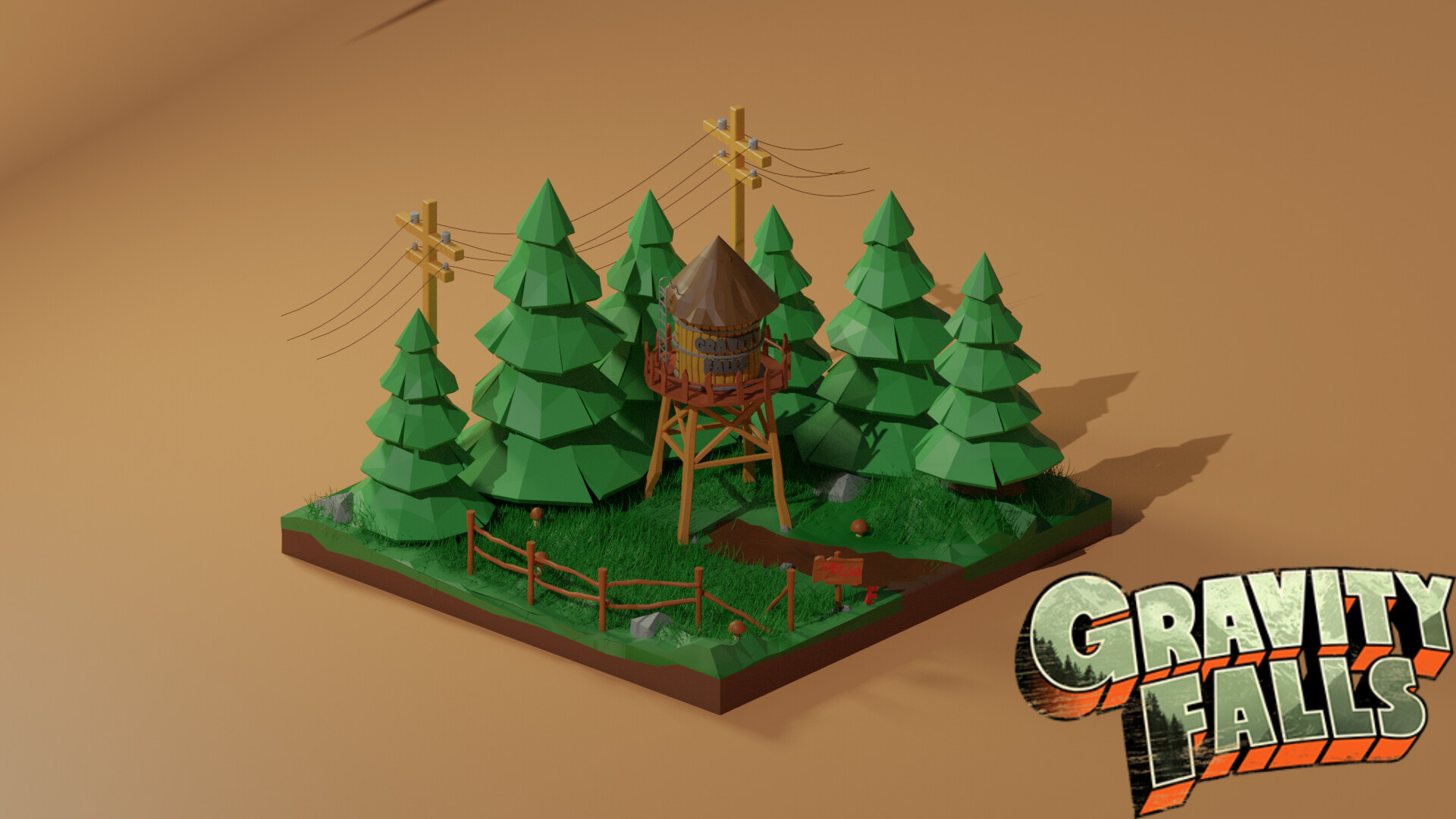 ArtStation - Gravity Falls