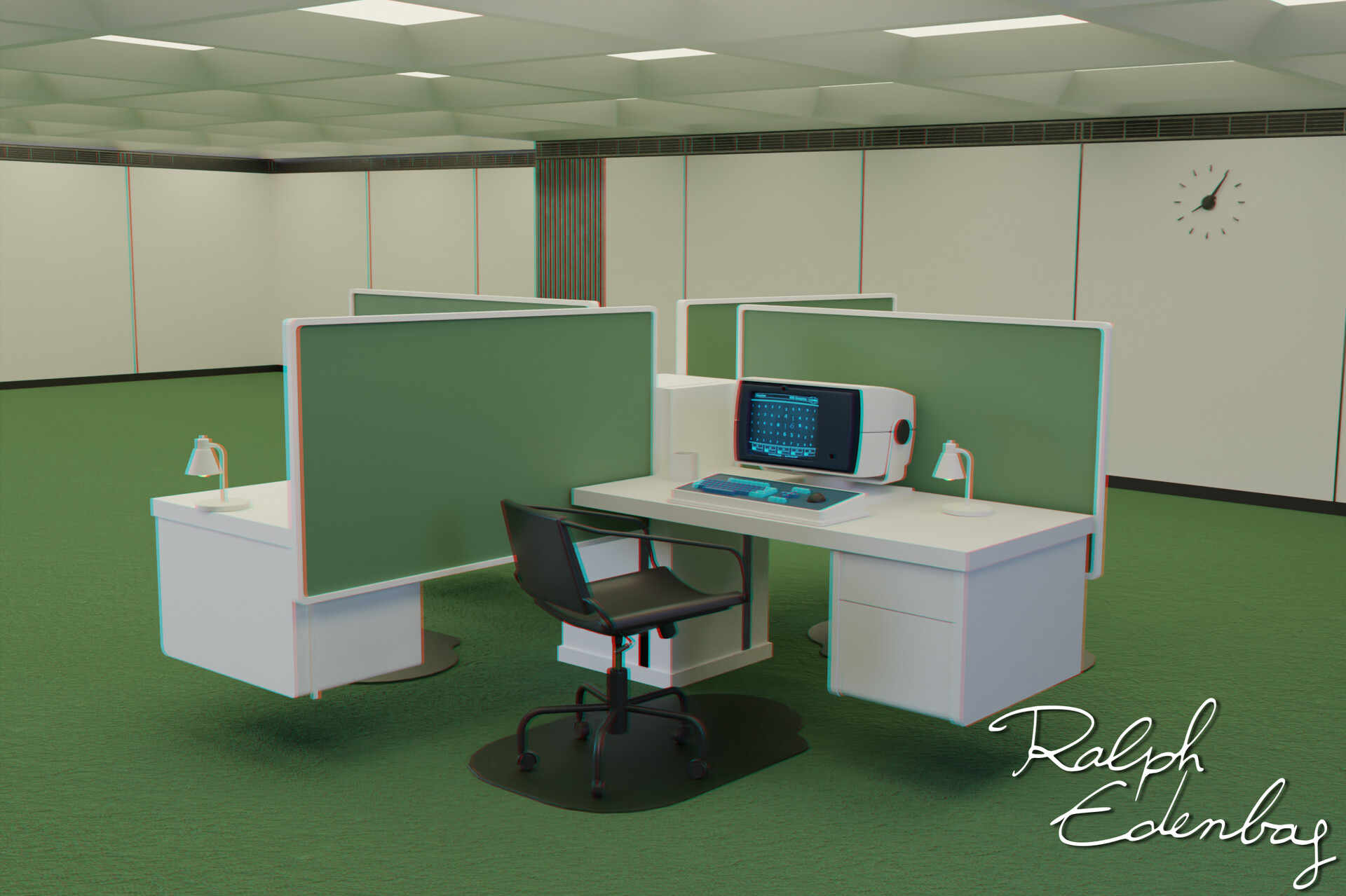 ArtStation - Severance Office