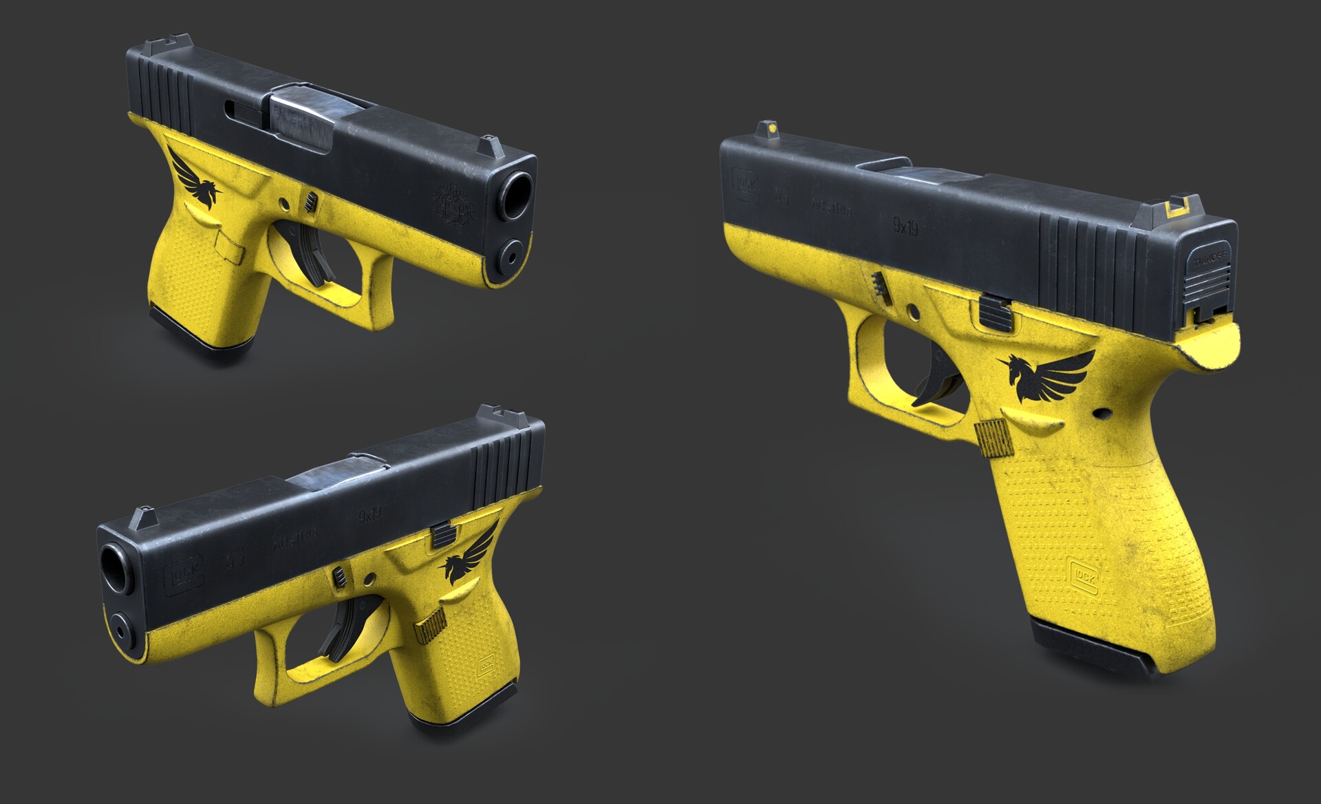ArtStation - Glock 43 - v.1 (fun)