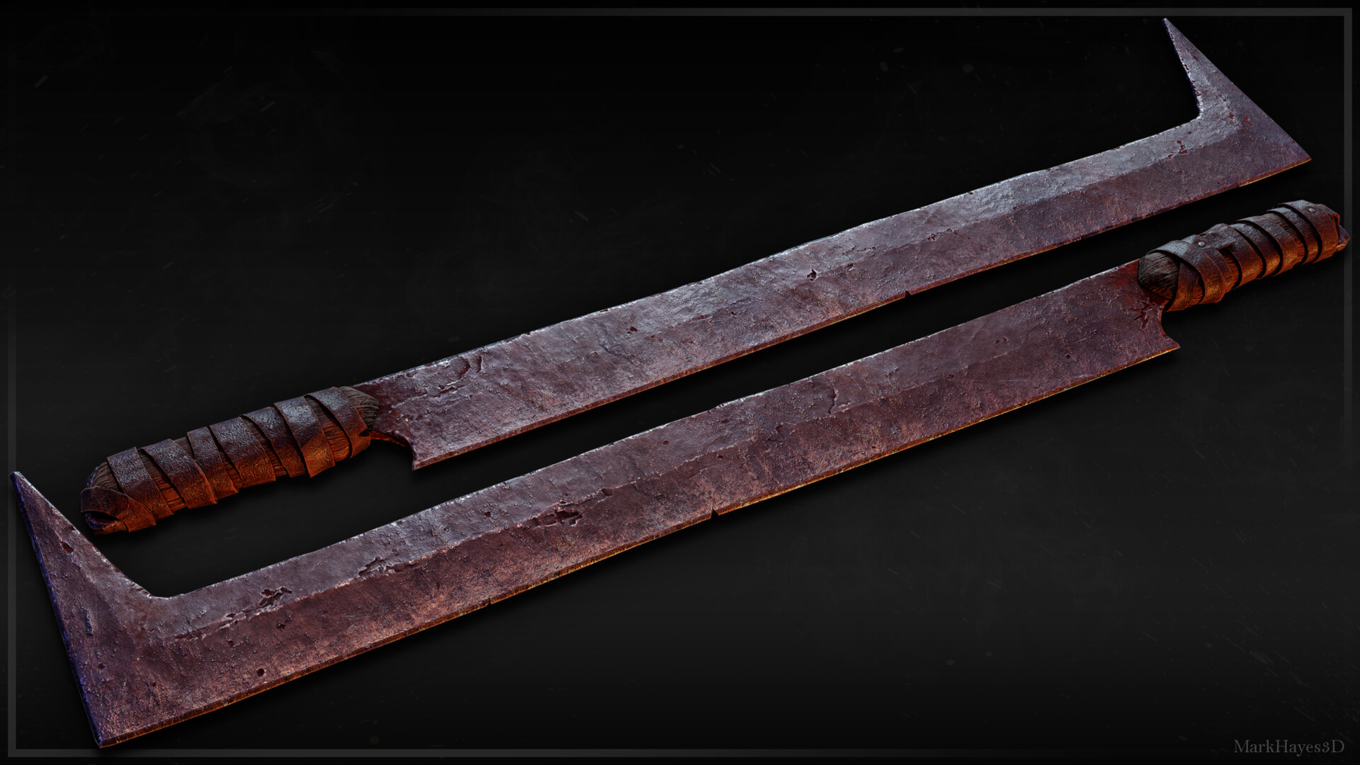 Mark Hayes - Uruk-Hai Scimitar