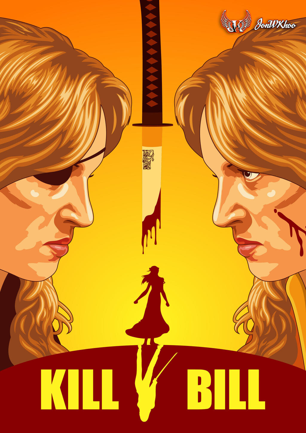 JonWKhoo - Kill Bill Movie Poster 2022 | Creative Communication Design