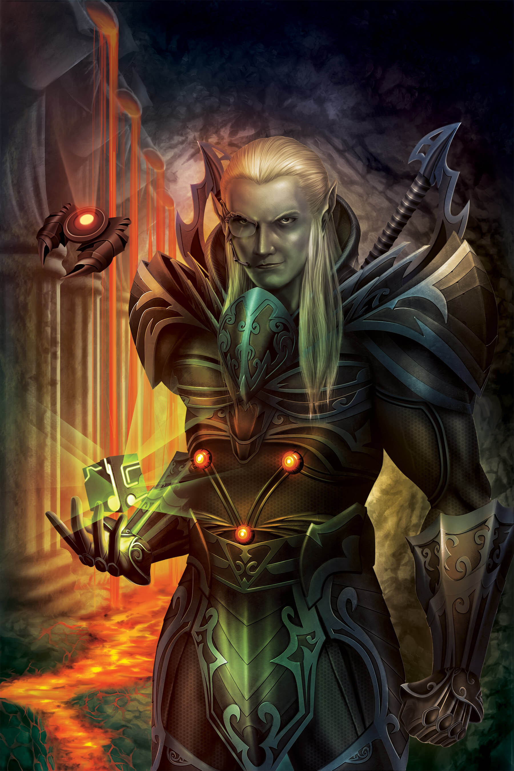 ArtStation - dark elf sentry