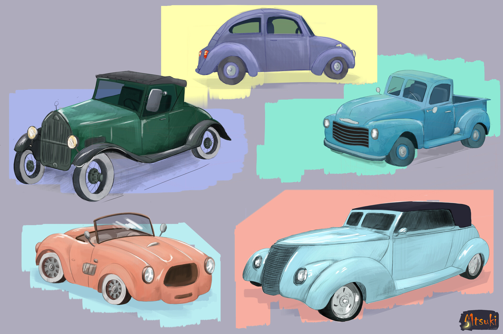 ArtStation - Car studies