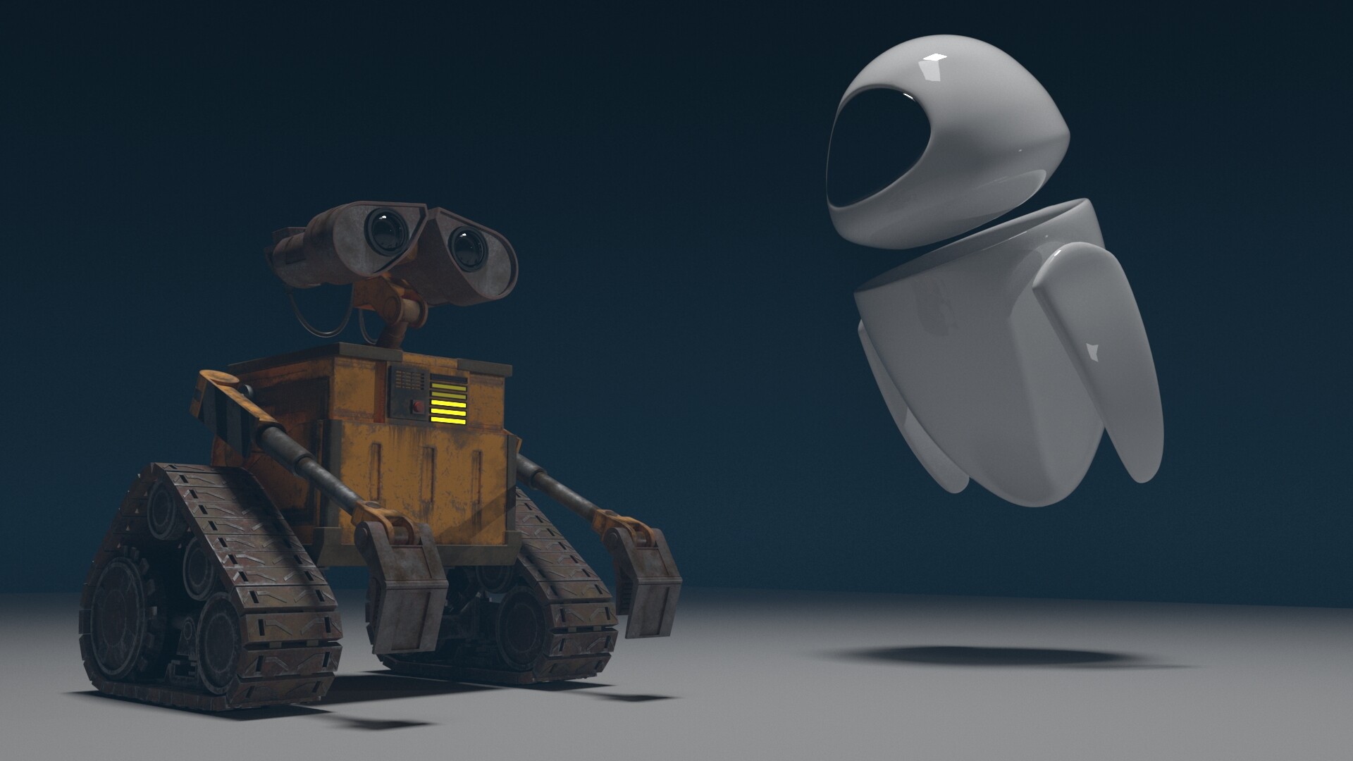 ArtStation - wall E & Eve