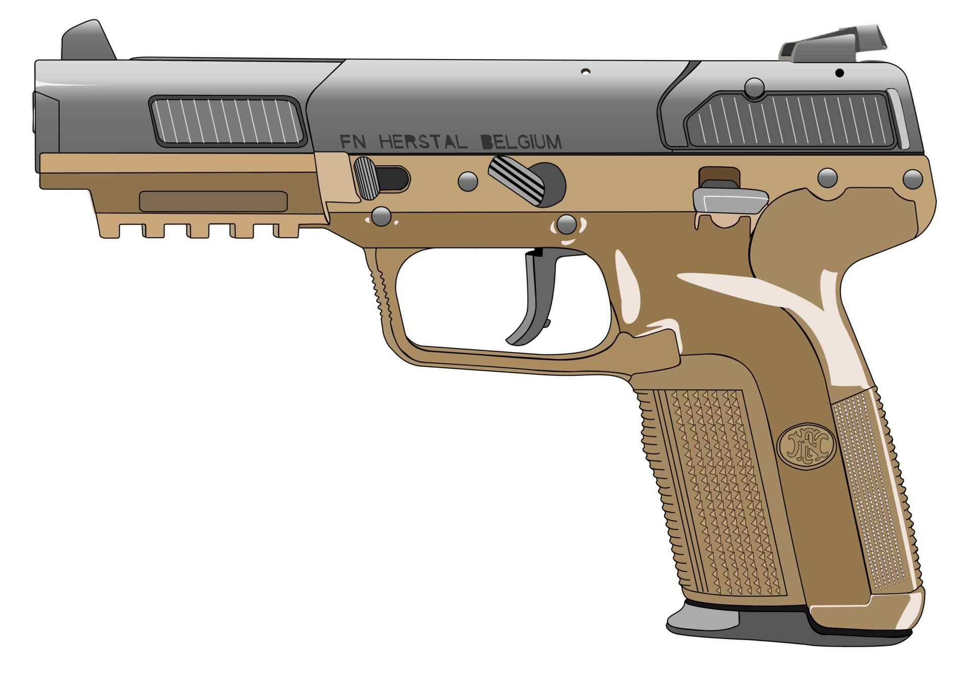 ArtStation - FN-FIVE SEVEN