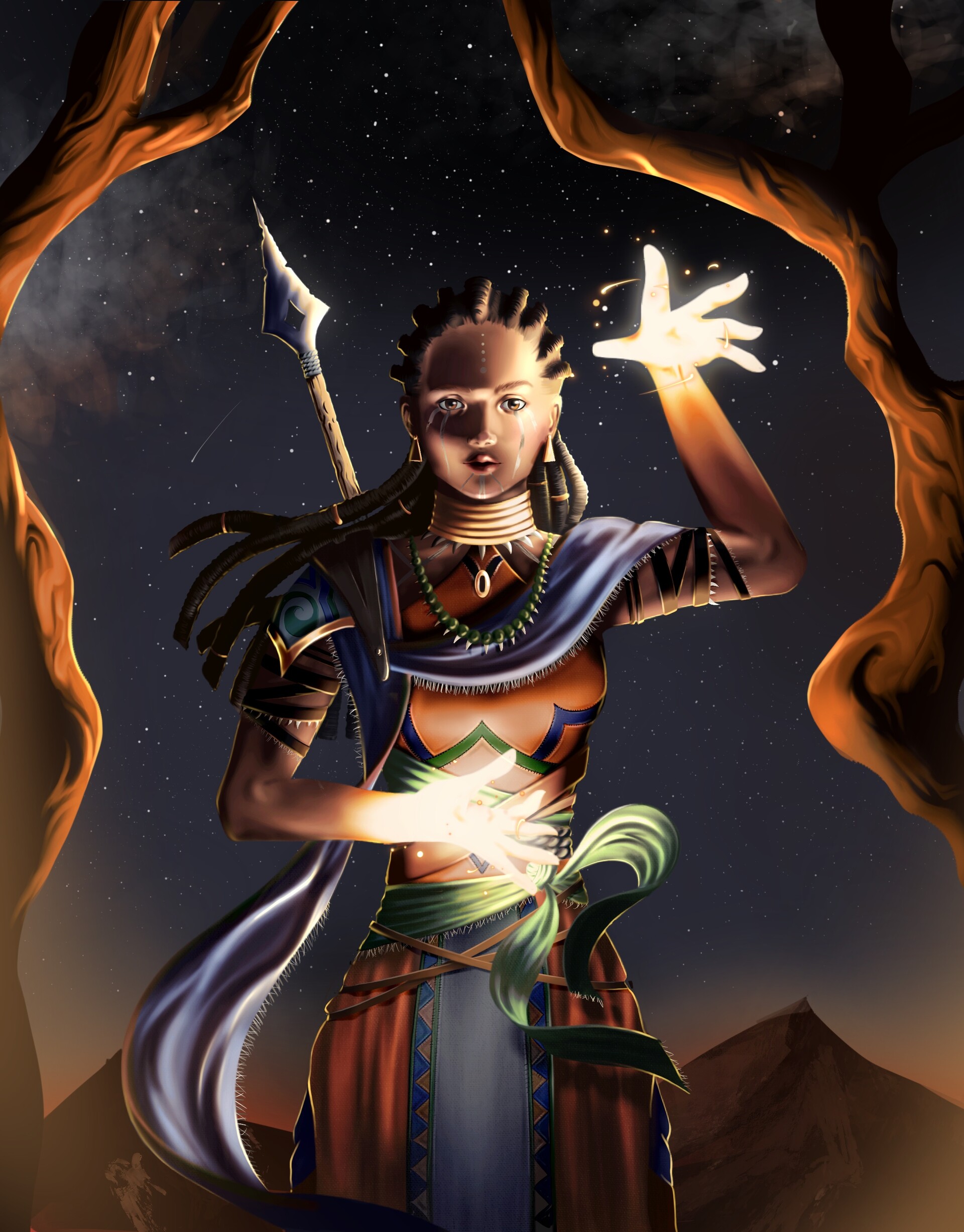 ArtStation - Tribal character