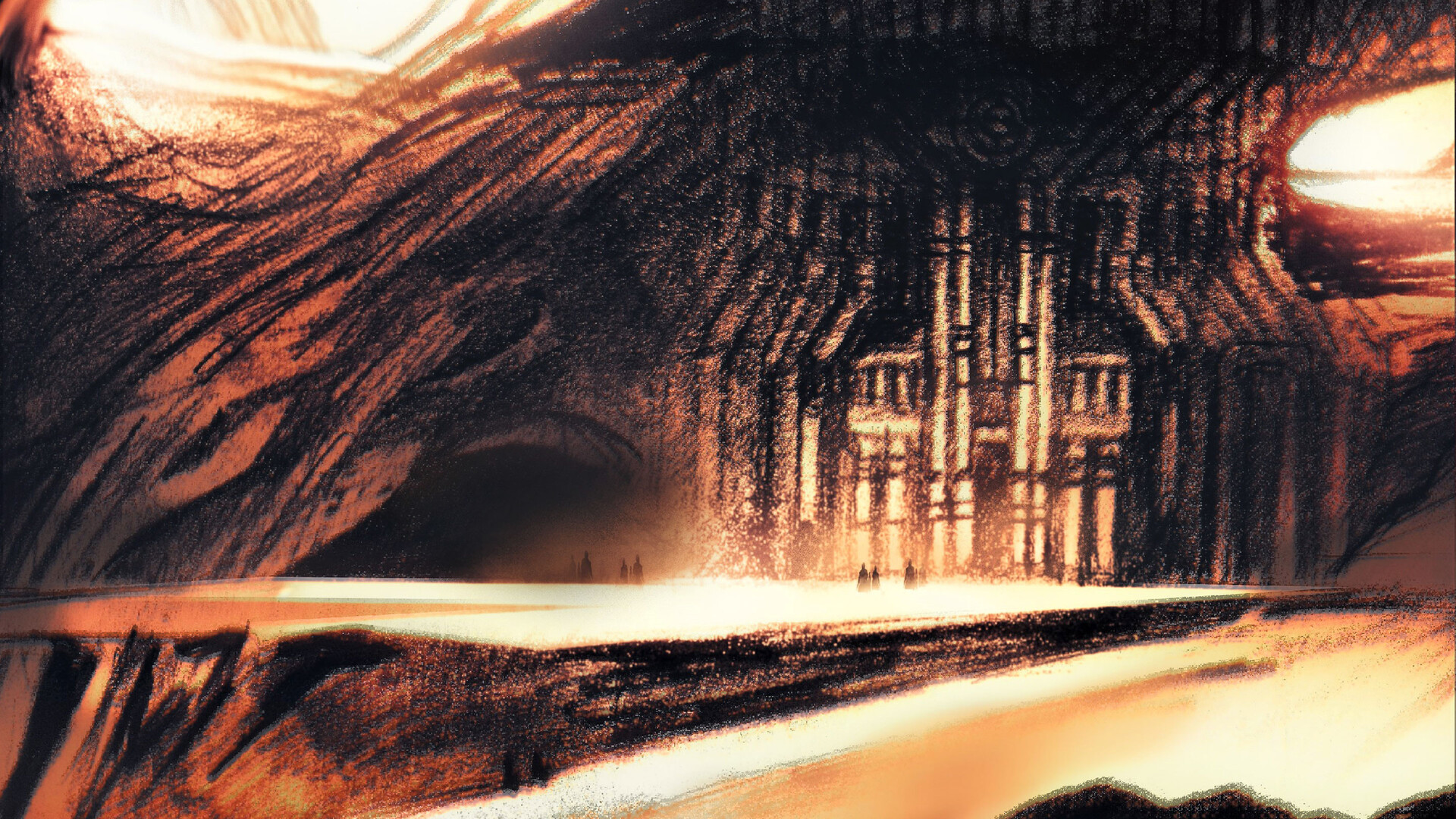 ArtStation - Fremen Sietch