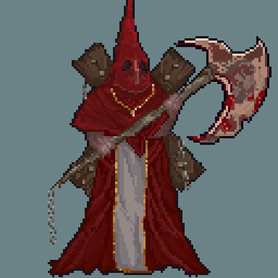 angel devil pixel art
