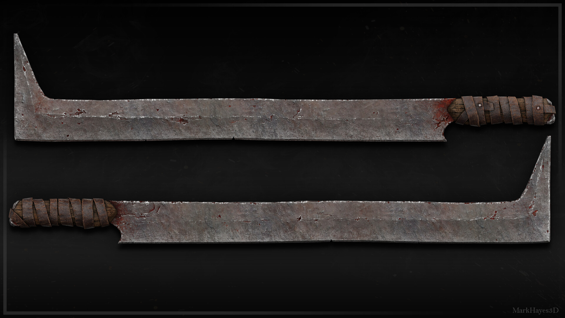 Mark Hayes - Uruk-Hai Scimitar