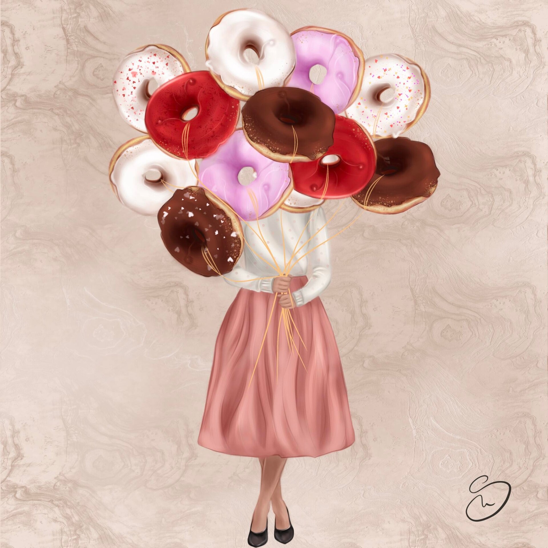 ArtStation - Donut illustration