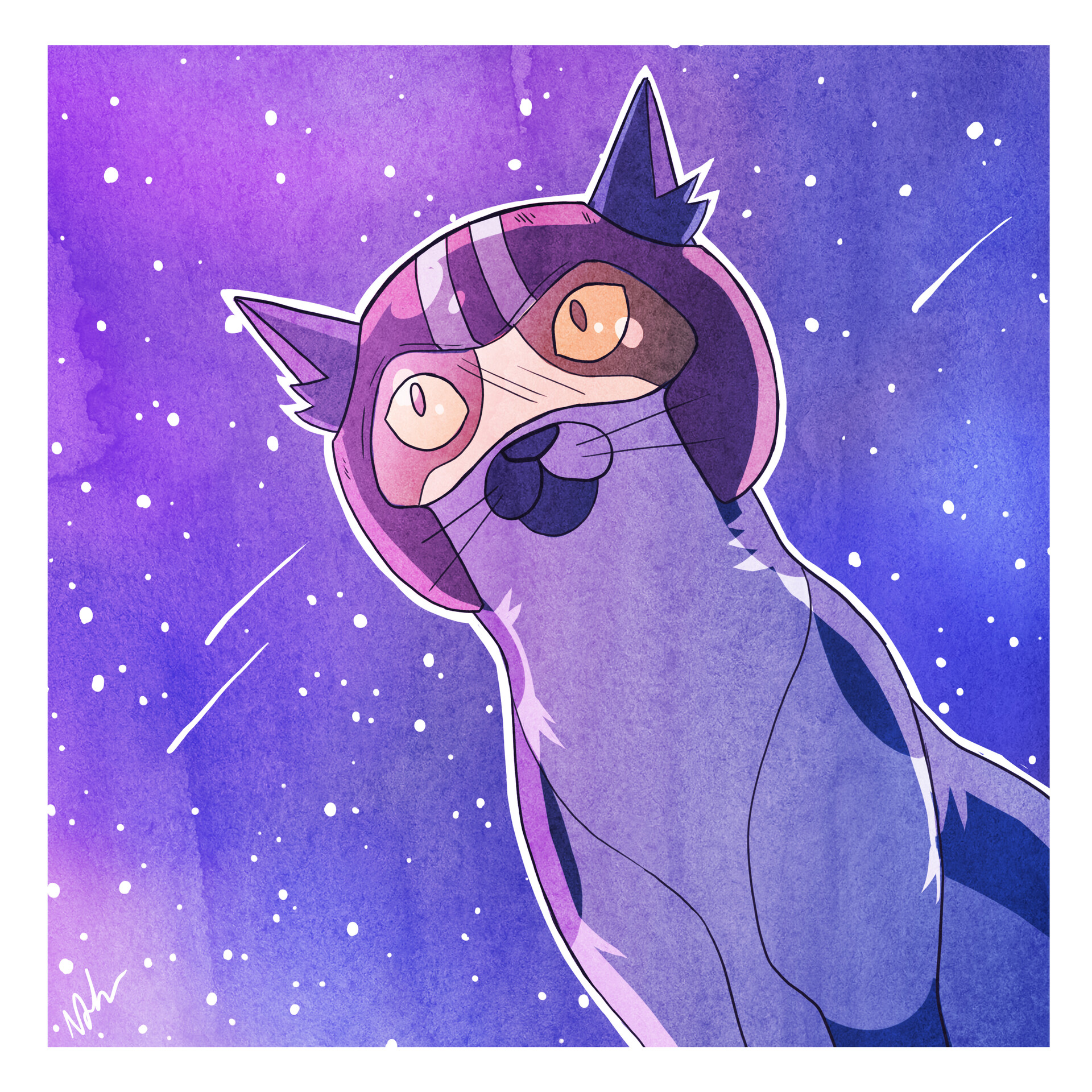 ArtStation - Space Cat