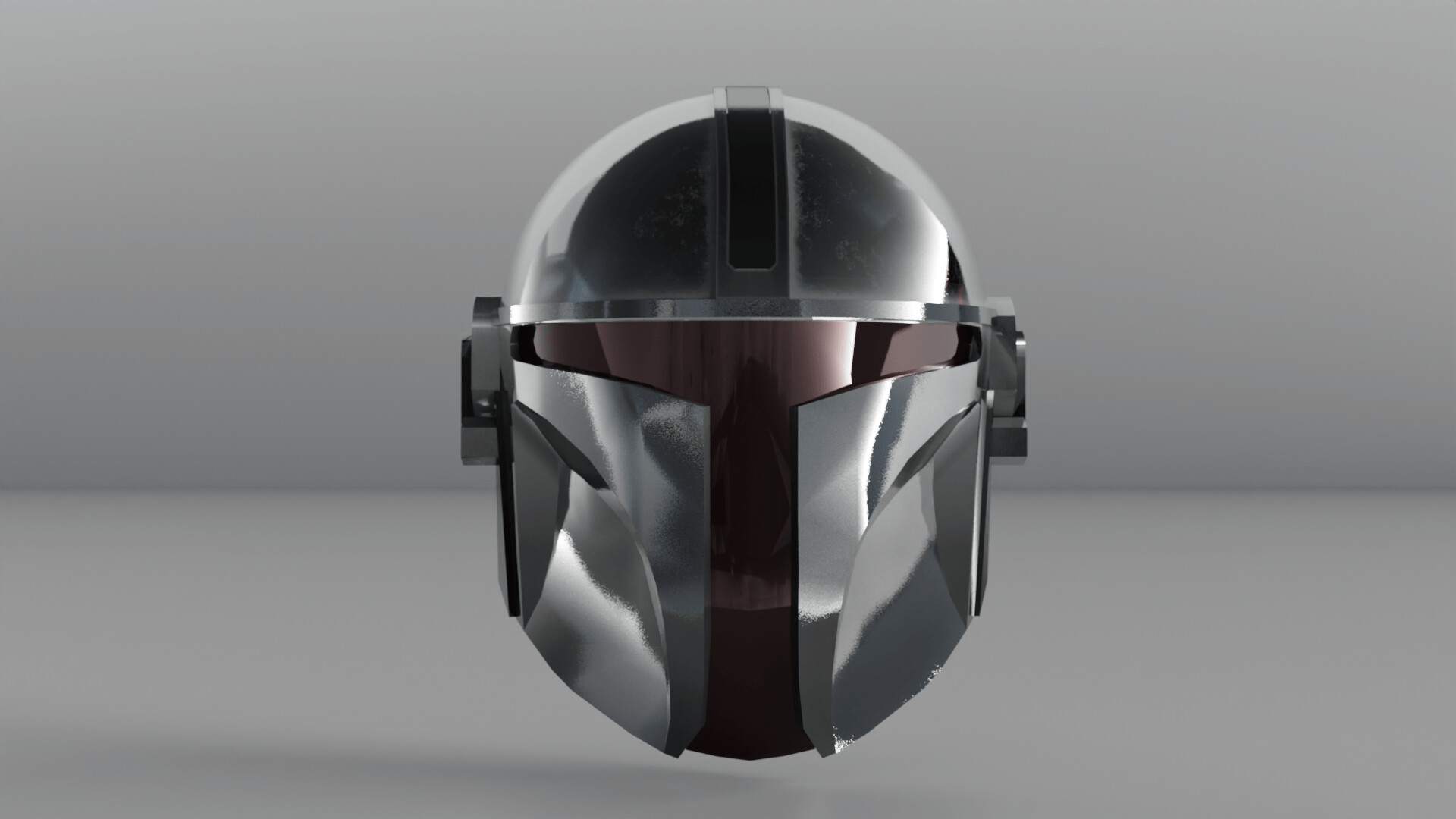 ArtStation - The Mandalorian's helmet