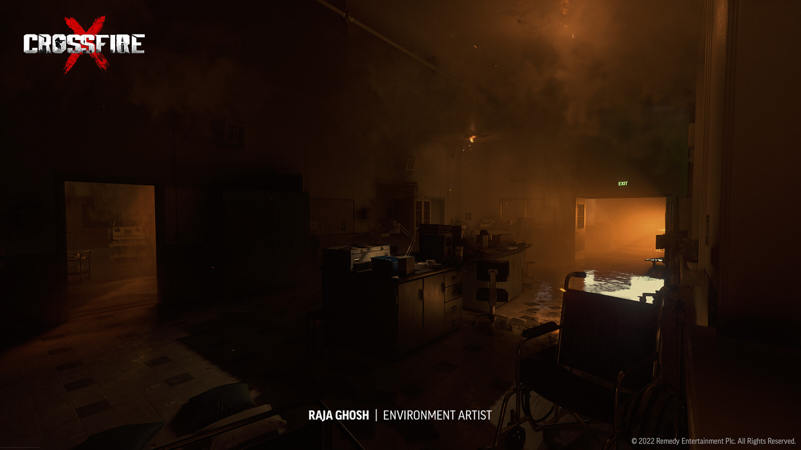 Raja Ghosh - Crossfire X - Operation Spectre - Hospital after the explosion