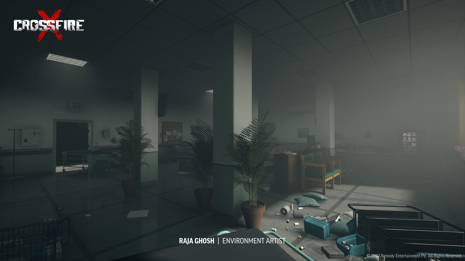 Raja Ghosh - Crossfire X - Operation Spectre - Hospital Waiting Area