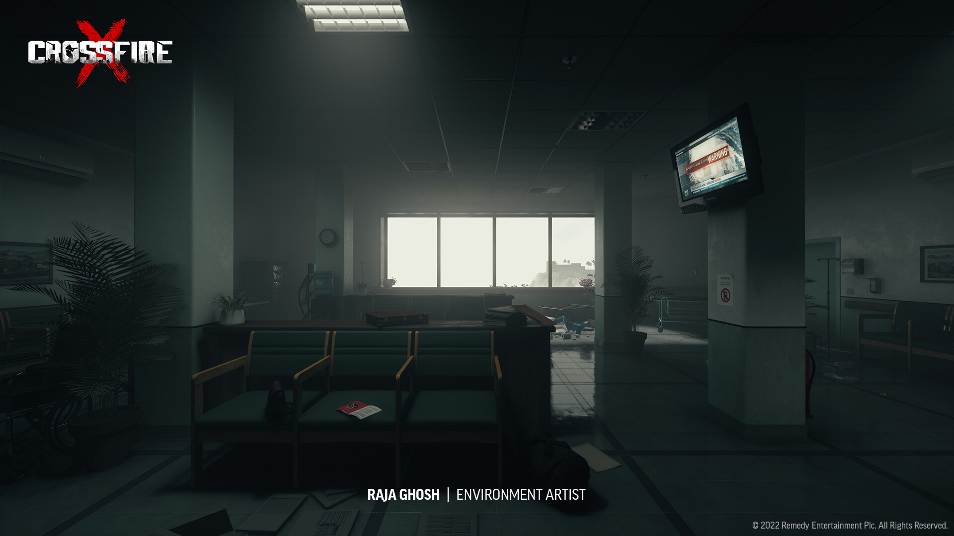 Raja Ghosh - Crossfire X - Operation Spectre - Hospital Waiting Area