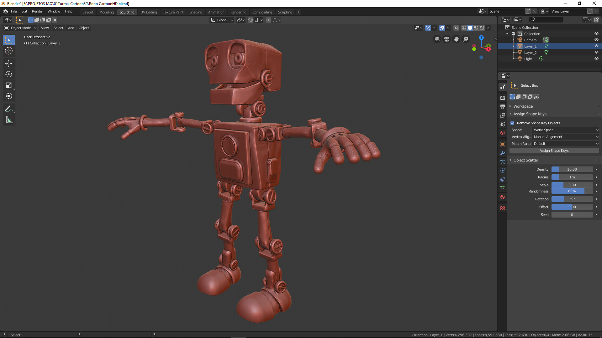 ArtStation - High Poly Characters