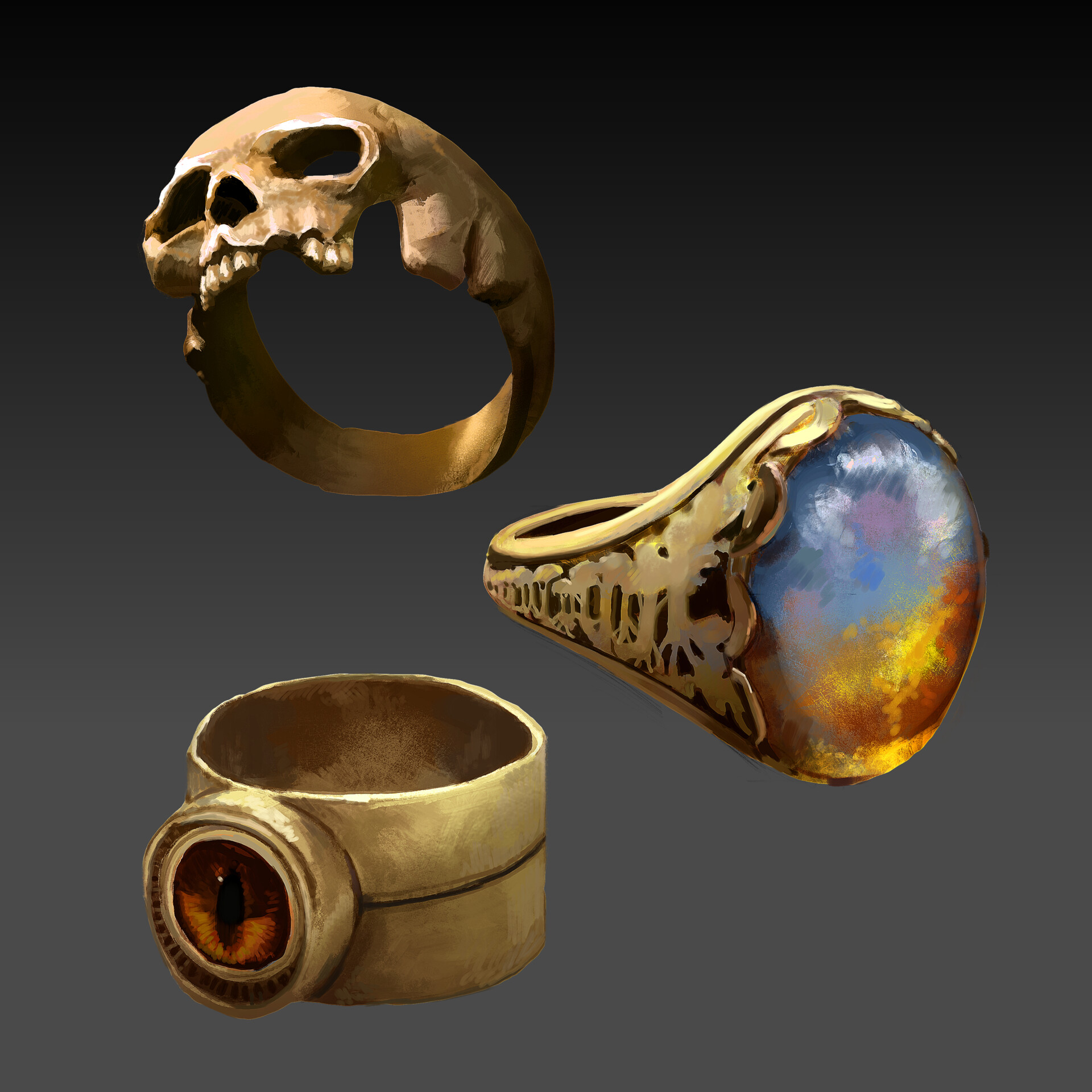 ArtStation - Ring Studies