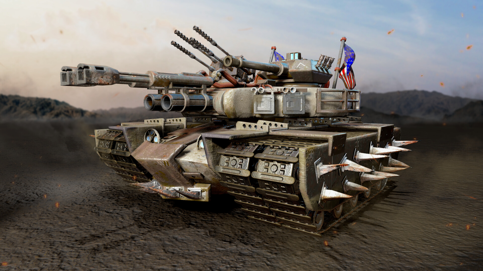 ArtStation - Insane tank