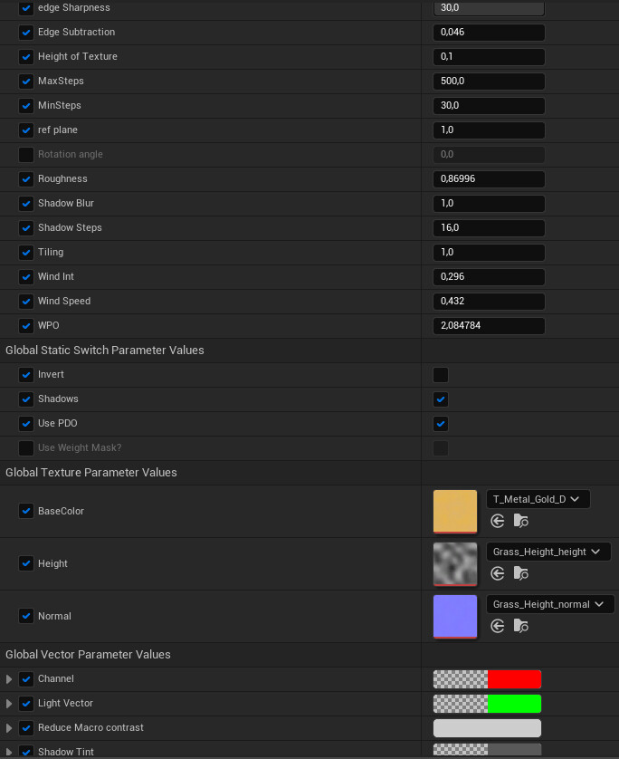 Julien Smara - Parallax Occlusion Mapping (POM) Fake Grass Shader | Material UE5