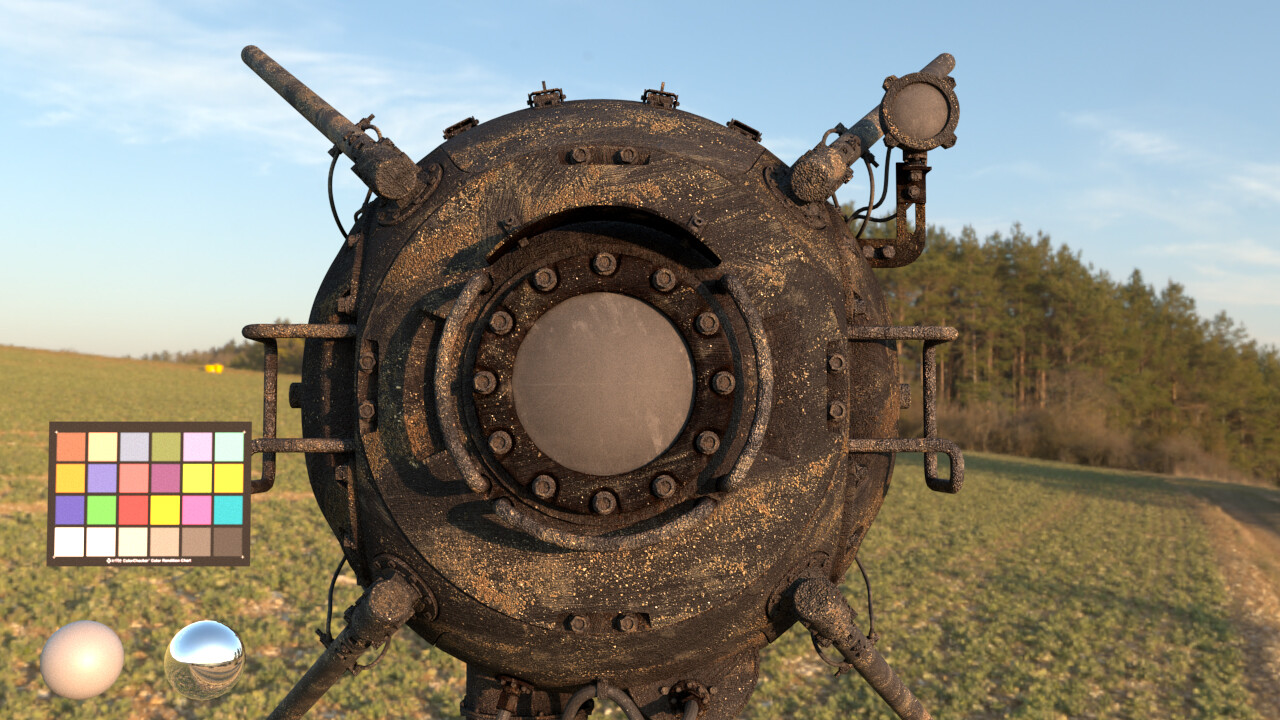 ArtStation - Drone texturing assignment