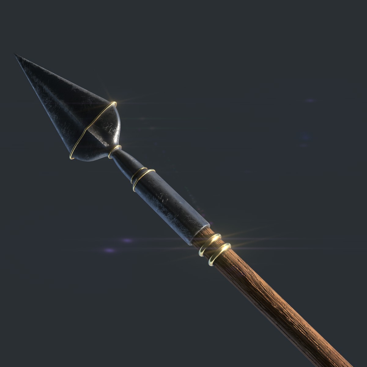 ArtStation - stylized Roman spear