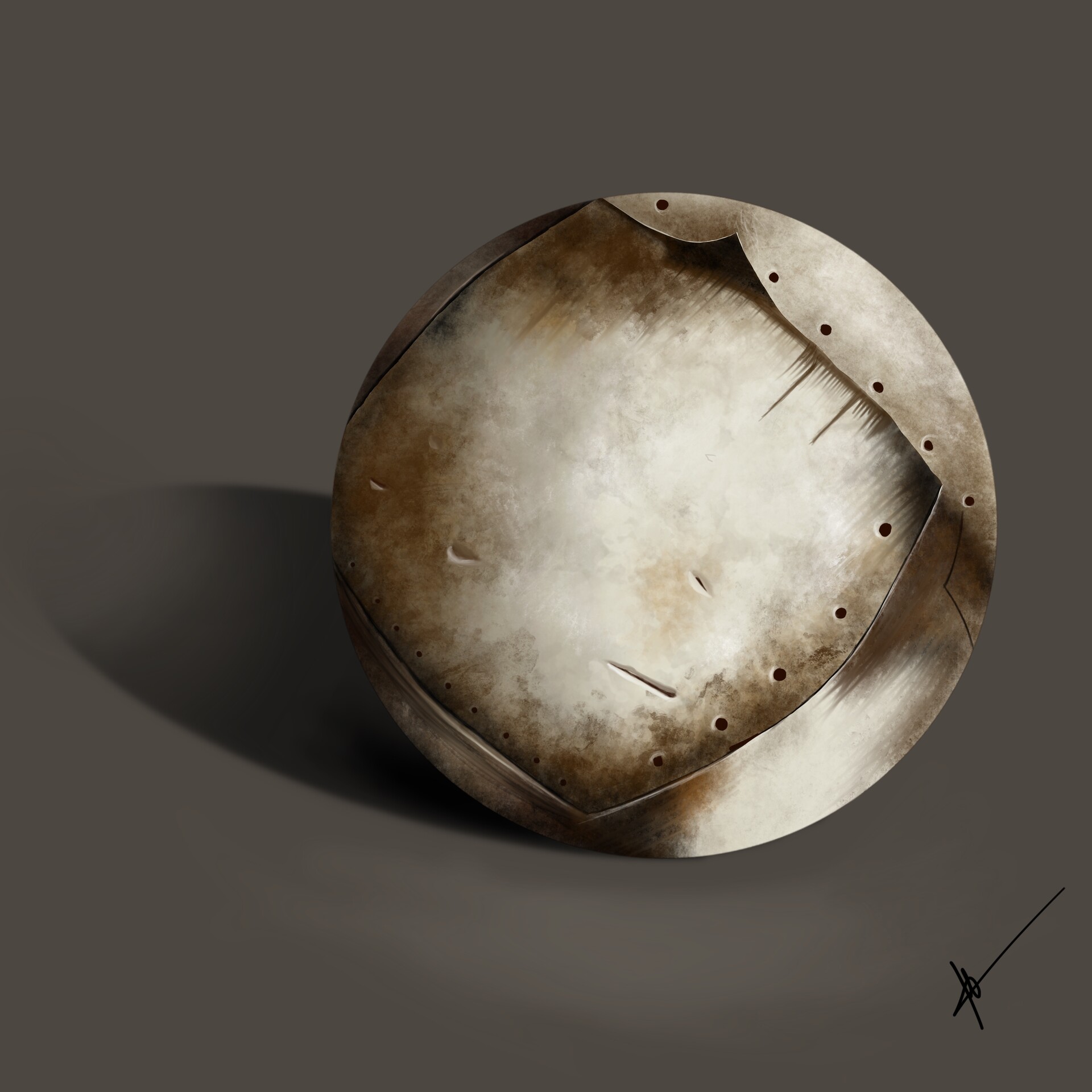 ArtStation - Metal texture practice