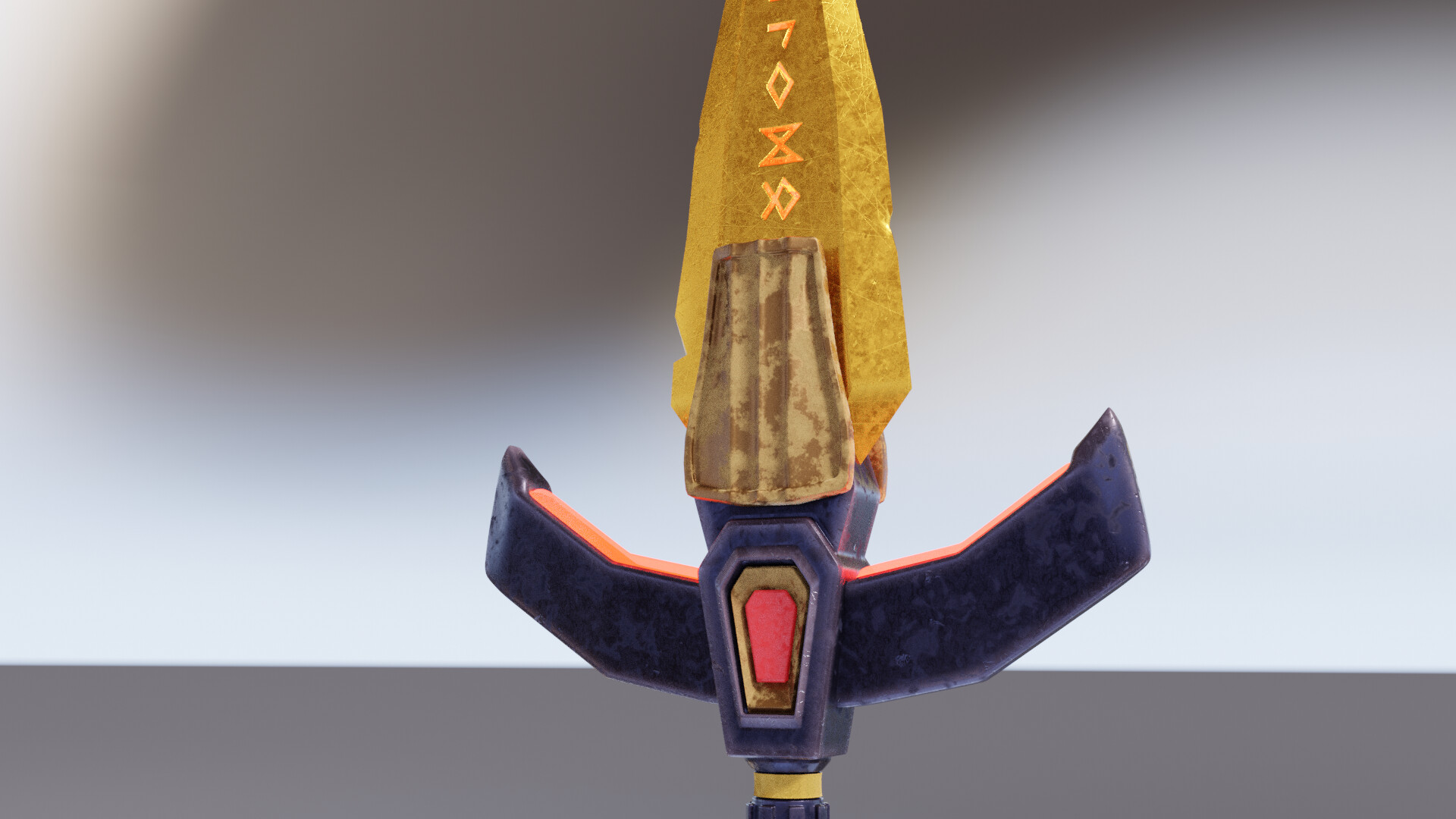 ArtStation - enchanted Light blade