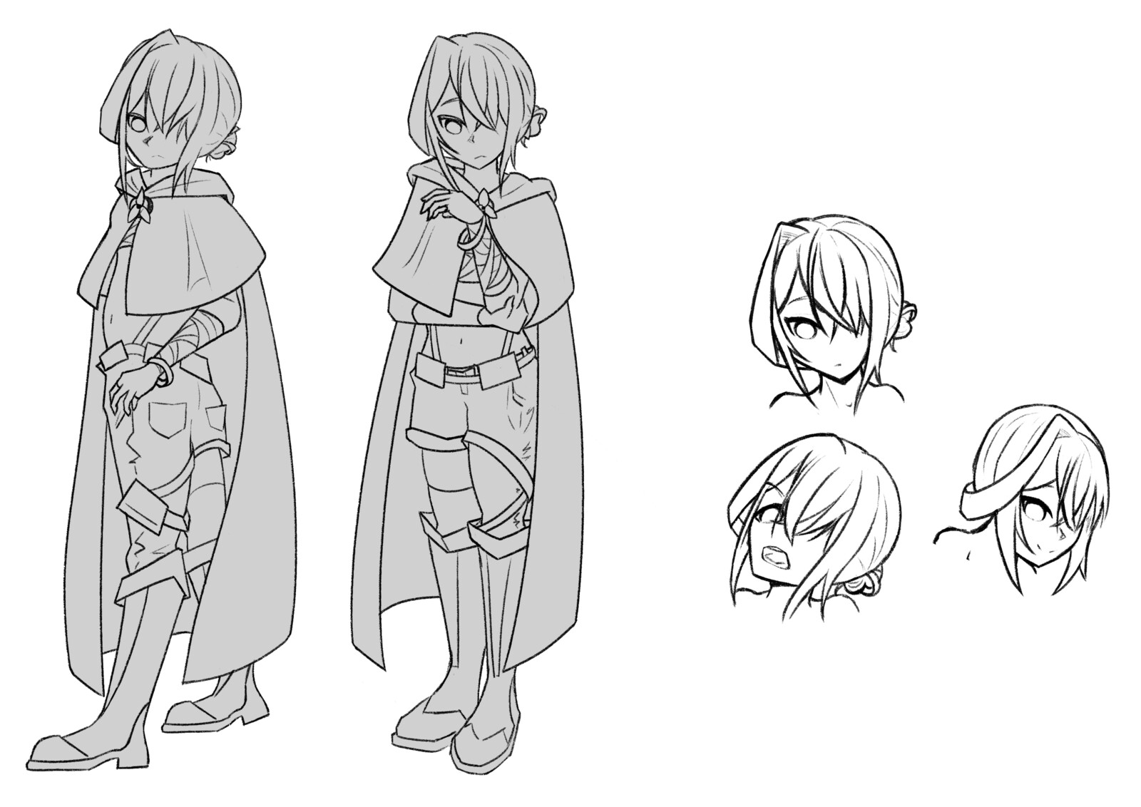 Kevin Tran - Character Design Practice