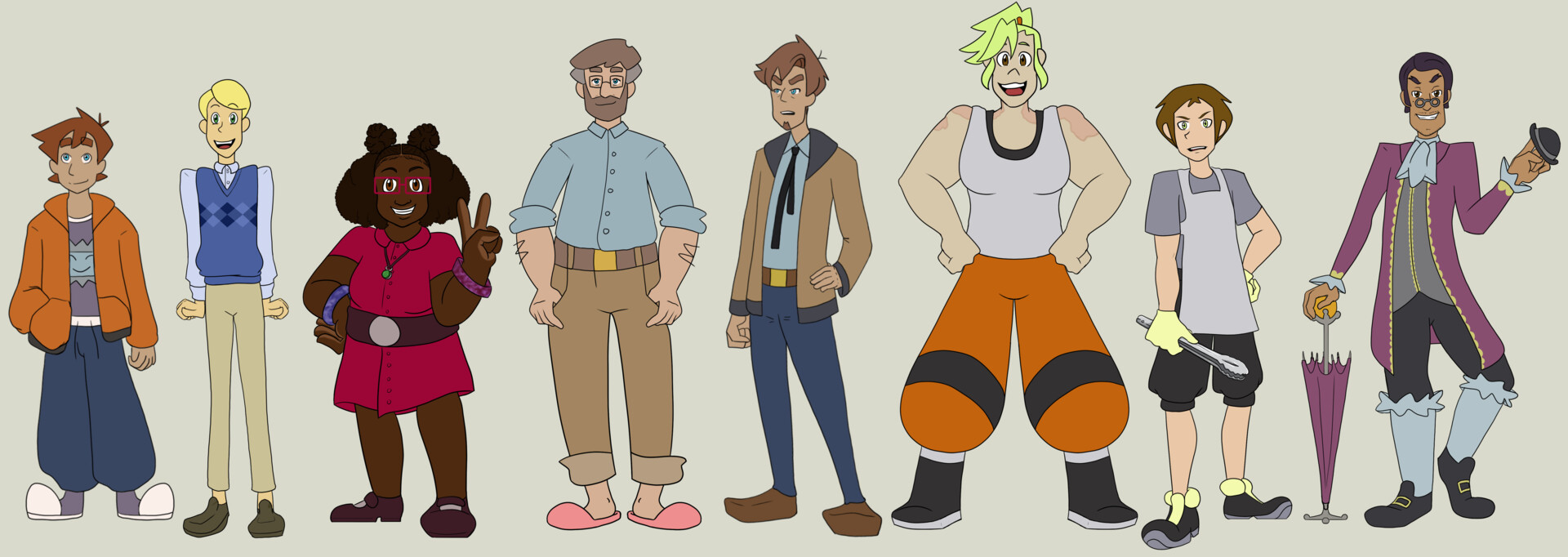 ArtStation - Gol-M Height Chart