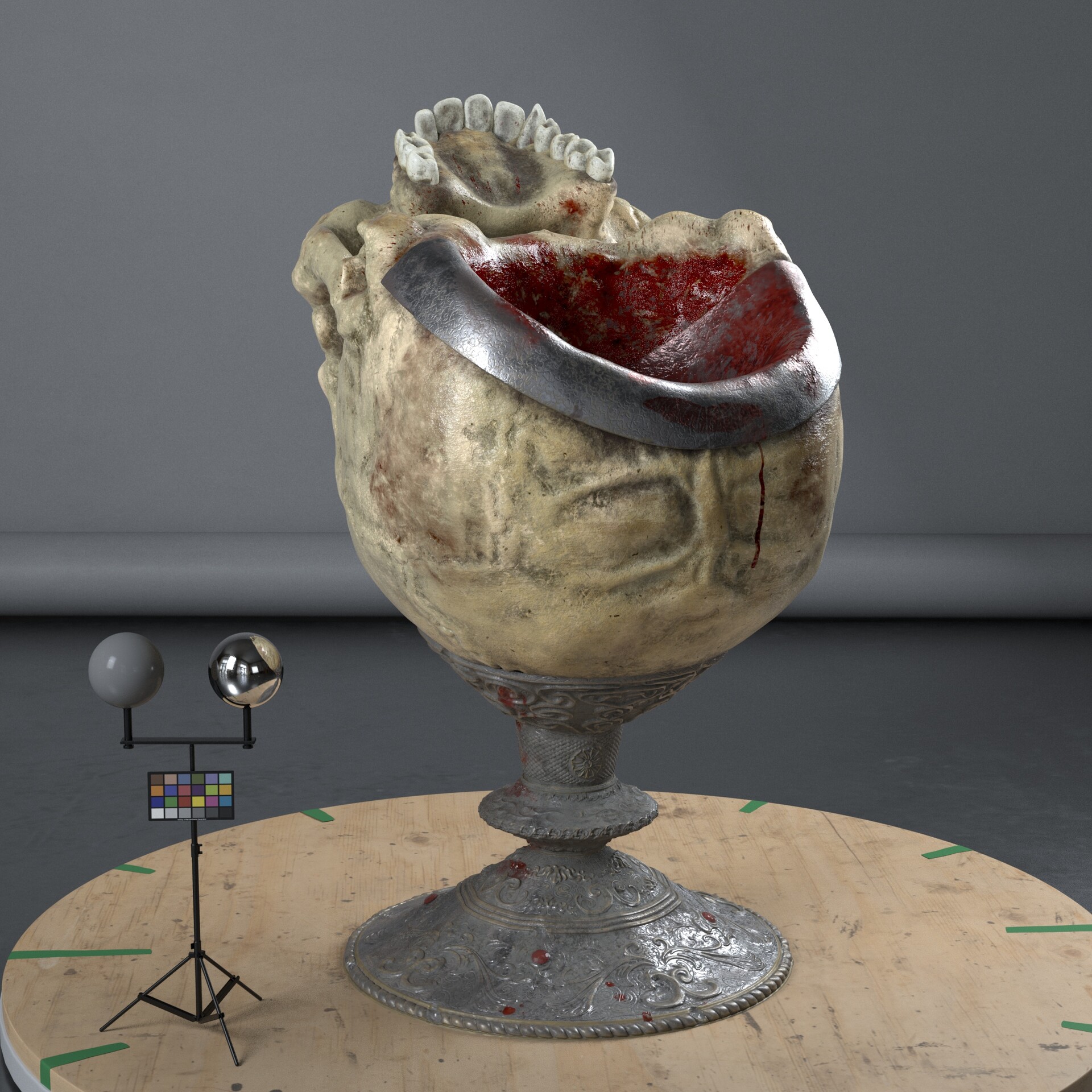 William Mata - Skull Chalice