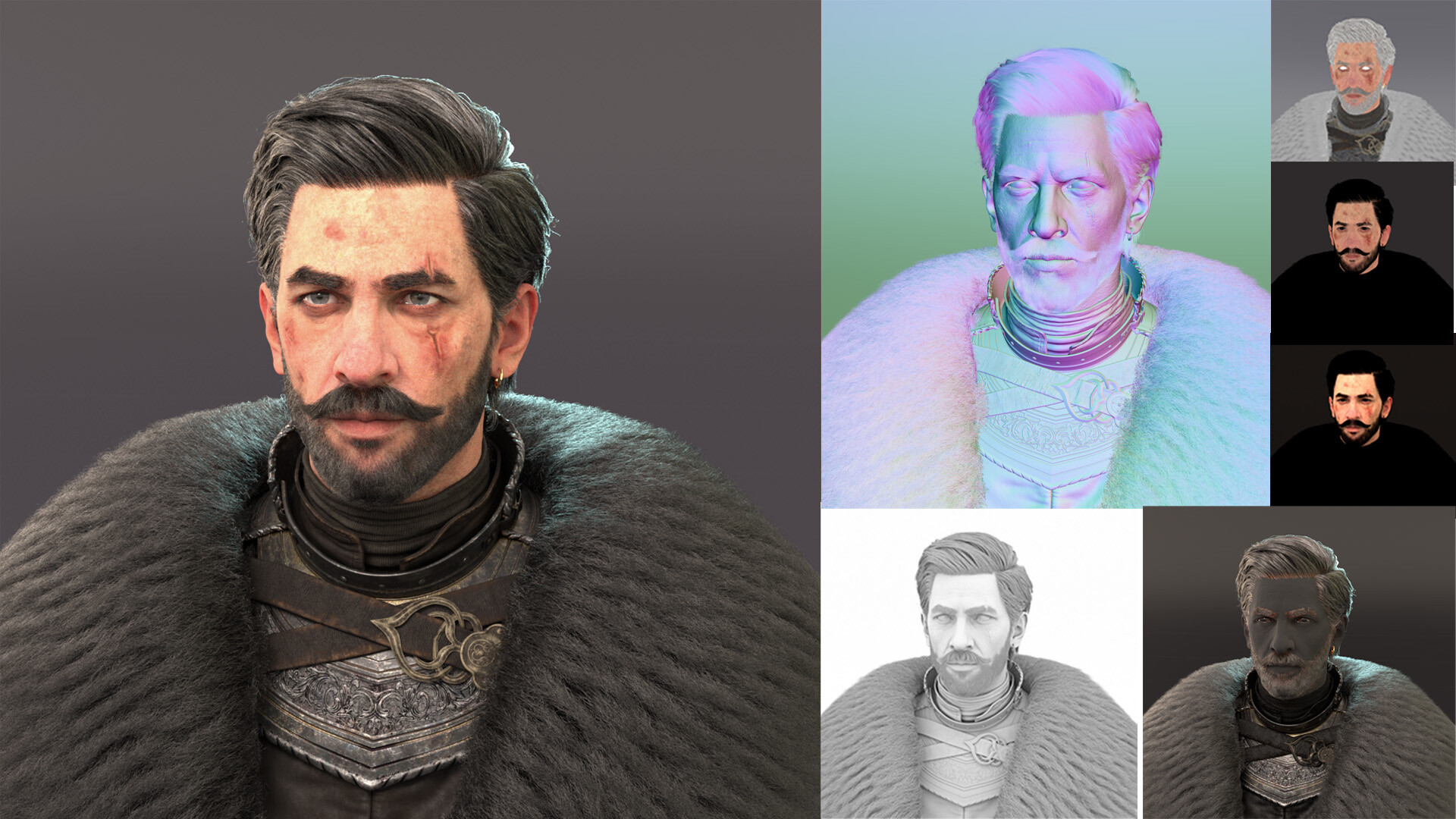 ArtStation - Realistic Character Face