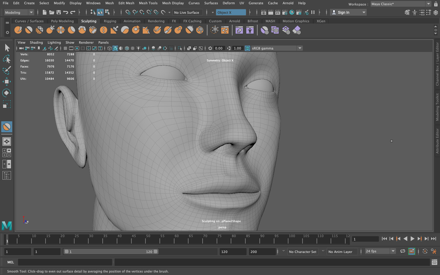 ArtStation - 3D Human Face Practice