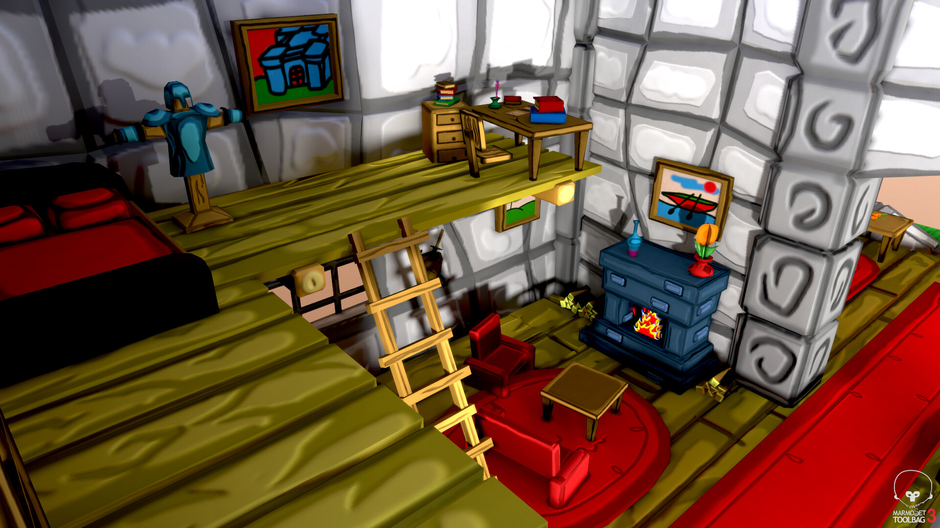 ArtStation - knight's house