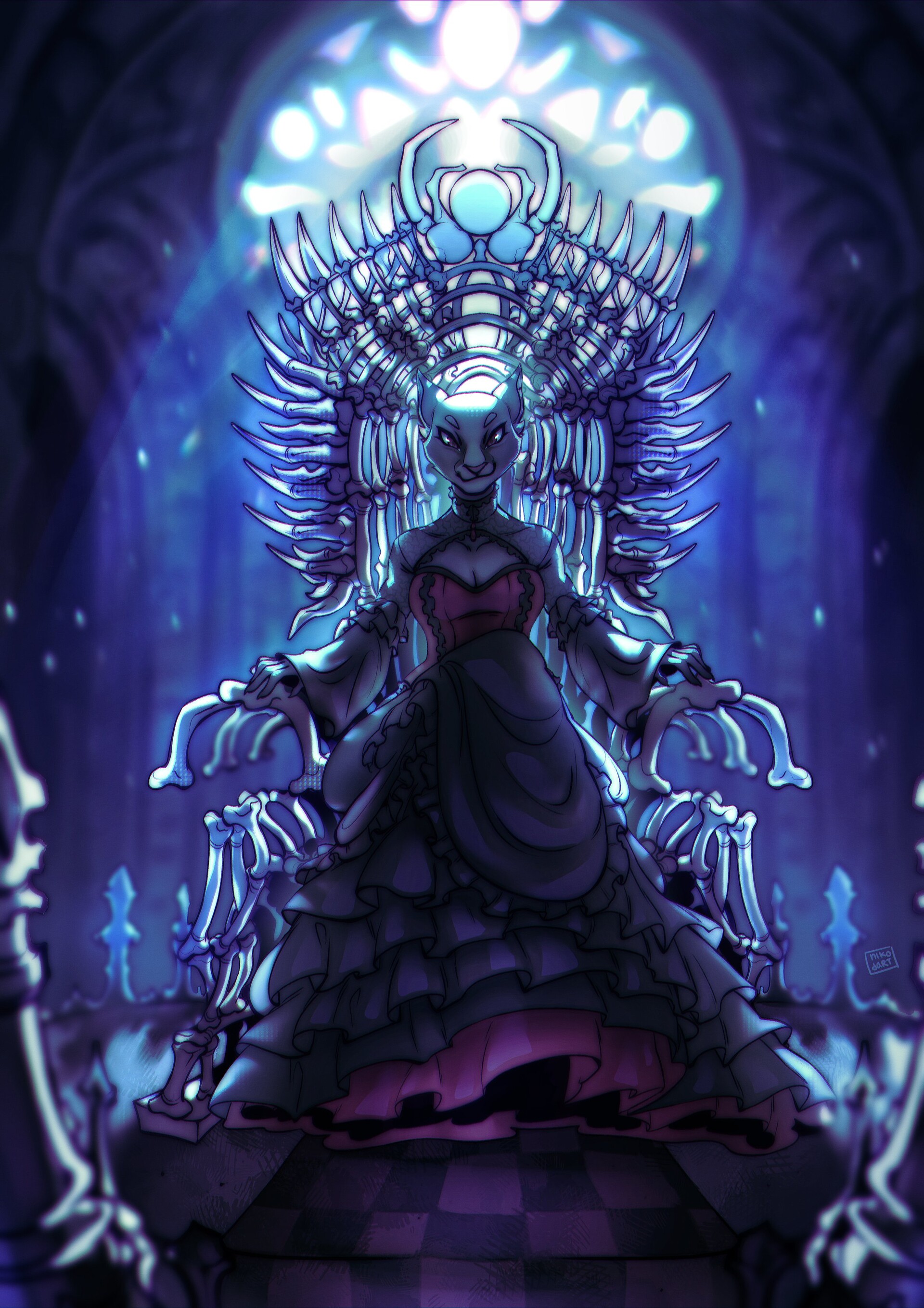 ArtStation - Necromancer's throne