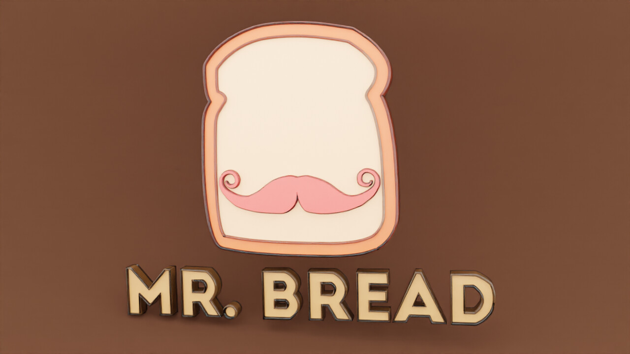 ArtStation - 3D Bread Logo