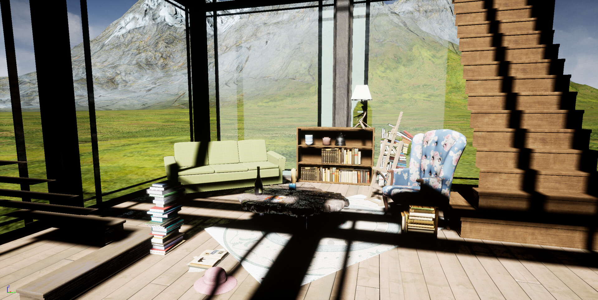 ArtStation - Unreal Engine Homework: Relight an old project