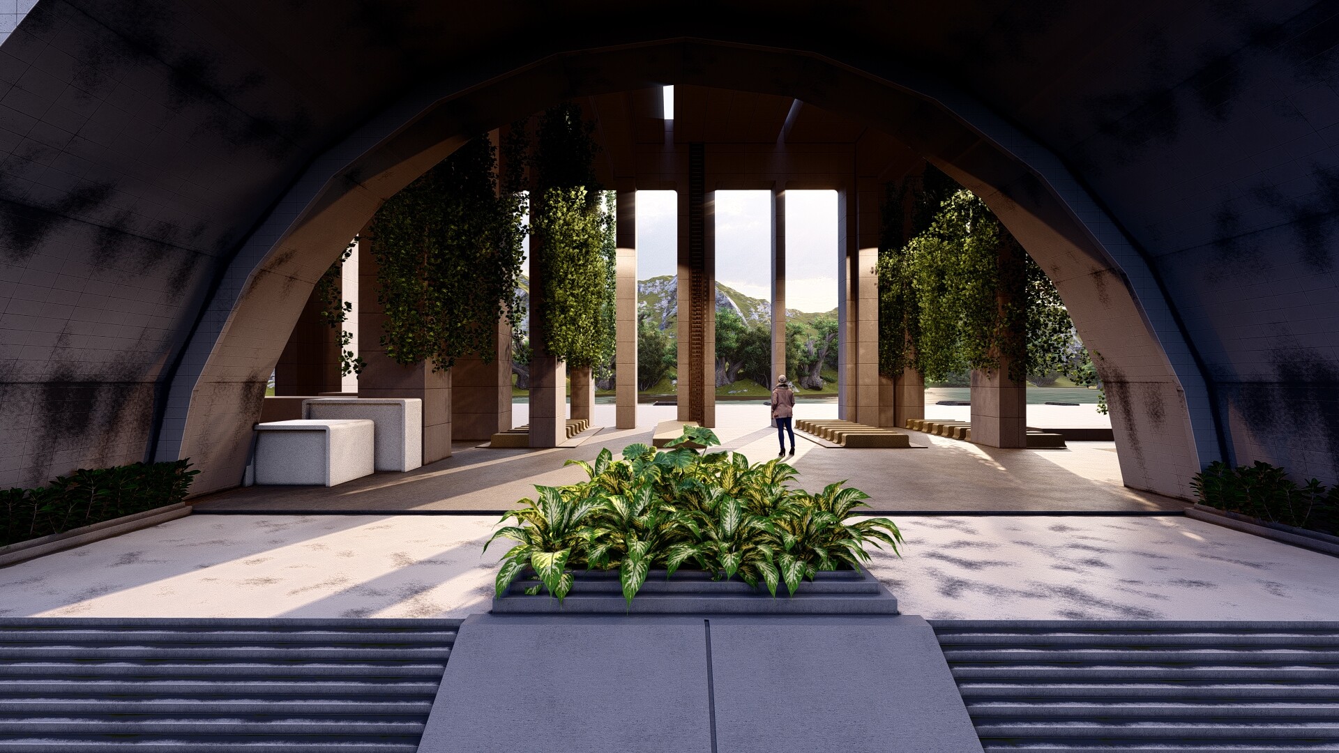 ArtStation - mysterious fictional place