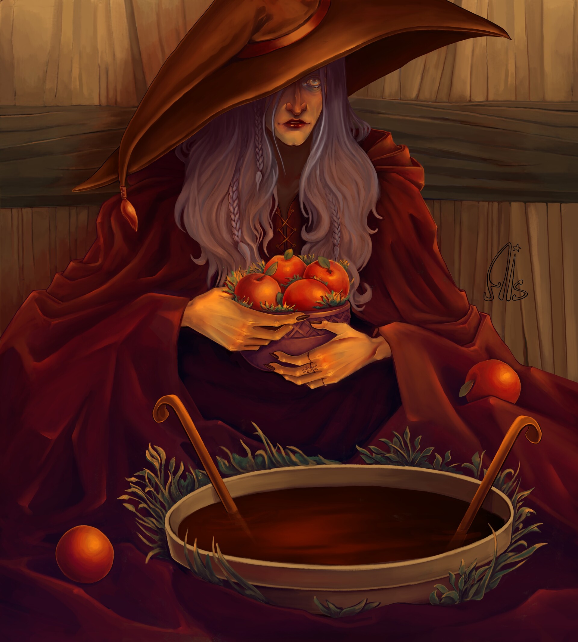 ArtStation - The Apple Witch