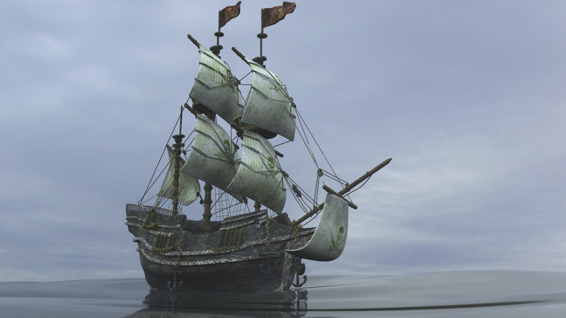 ArtStation - #SHIP_MODEL #3dmodel