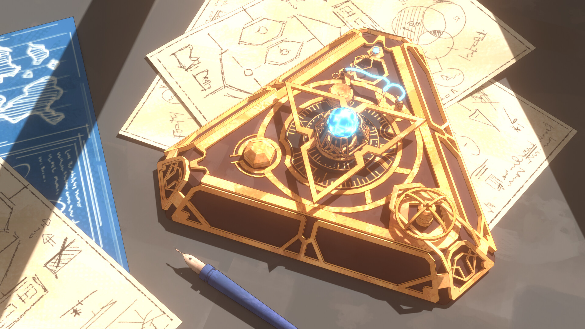 ArtStation - Practice_Arcane gemstone device