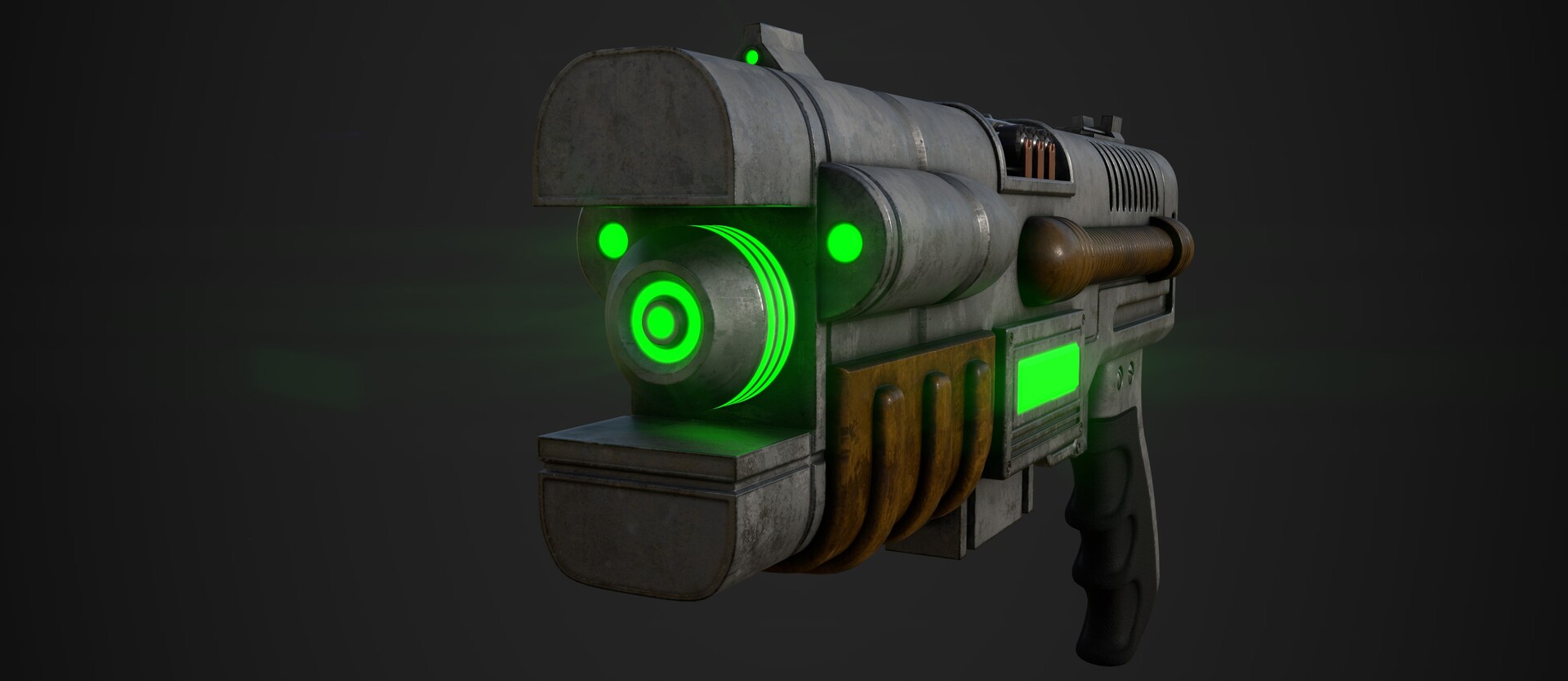 ArtStation - Plasma Defender From Fallout - Game Fan Art