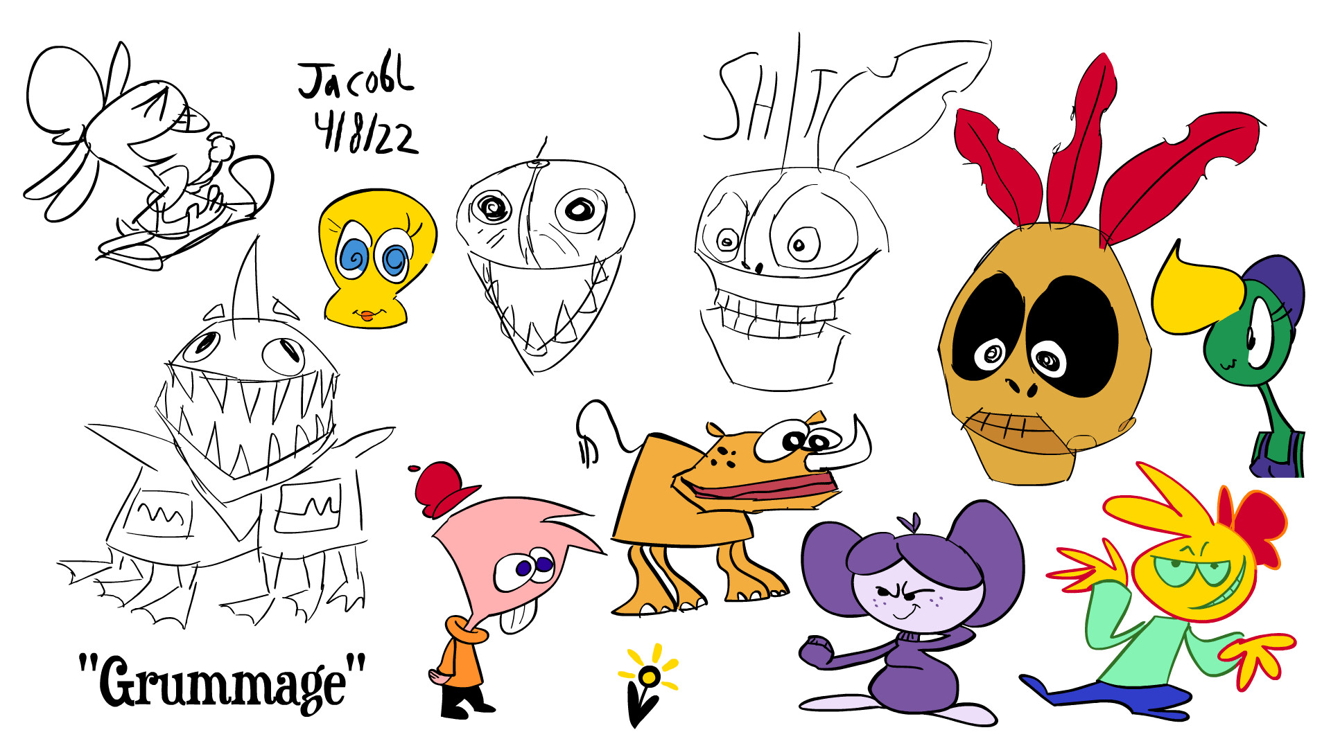 Jacob Lenard - Doodle Dumps: January-April 2022