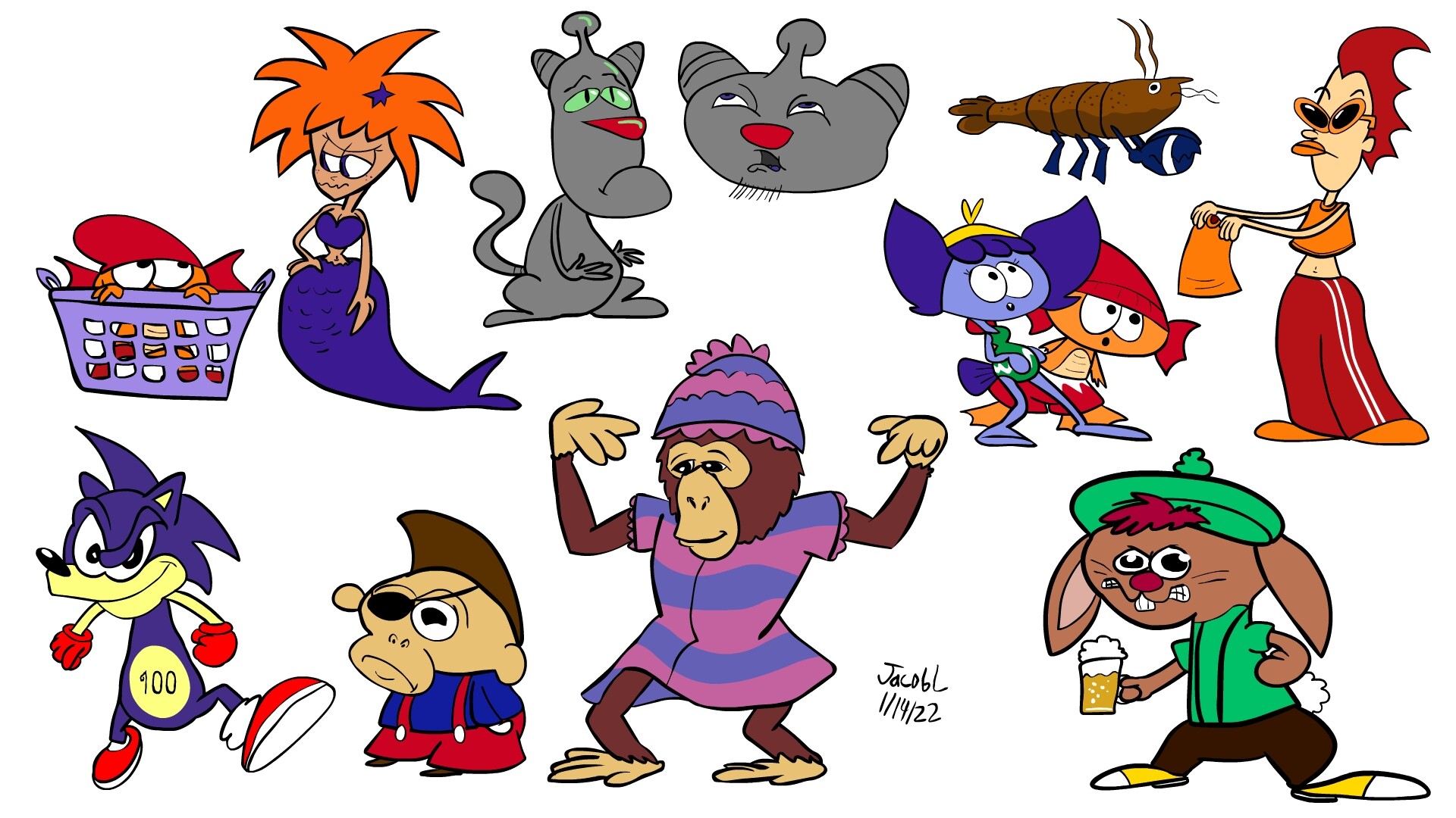 Jacob Lenard - Doodle Dumps: January-April 2022