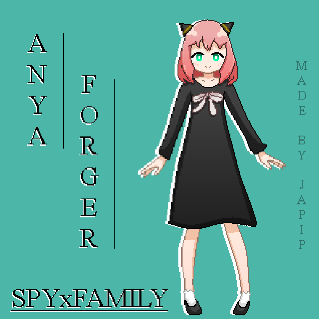 ArtStation - Anya Forger Pixel Art