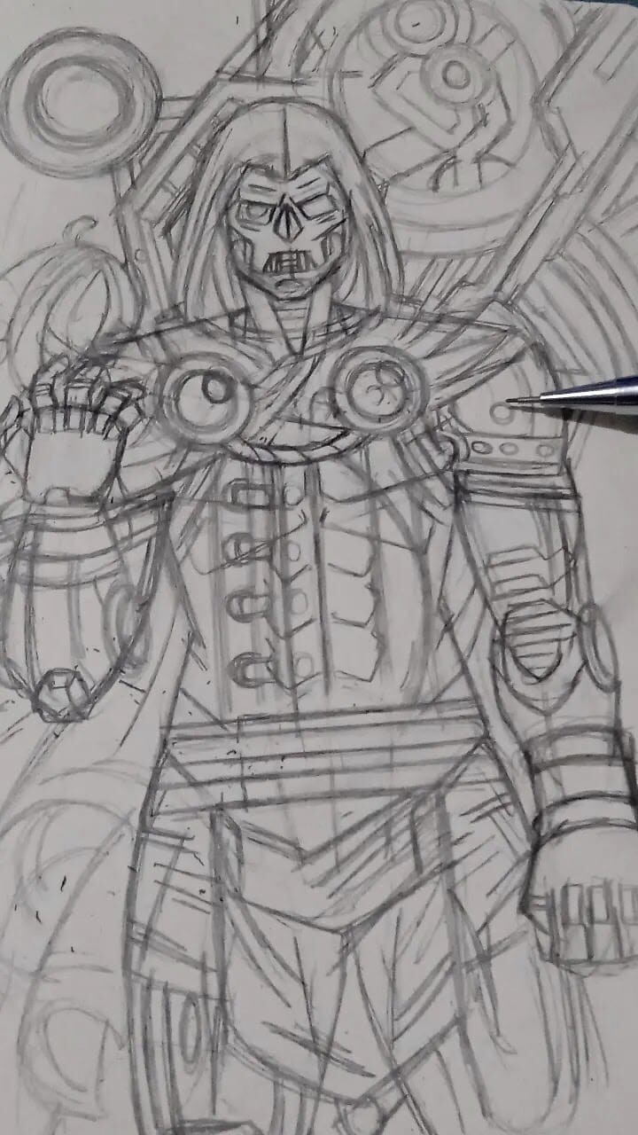 doctor doom coloring pages