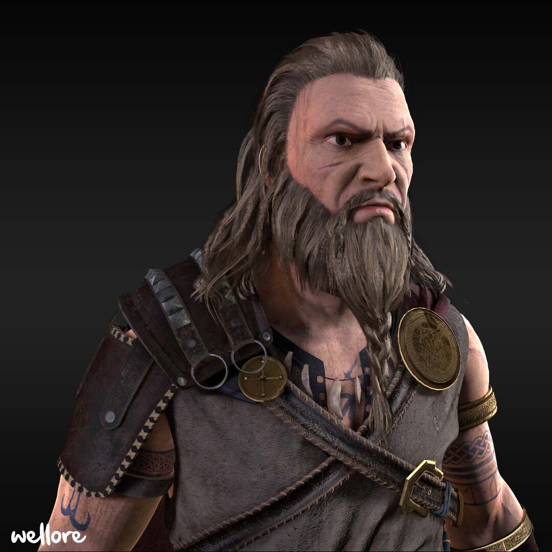 ArtStation - Viking Man