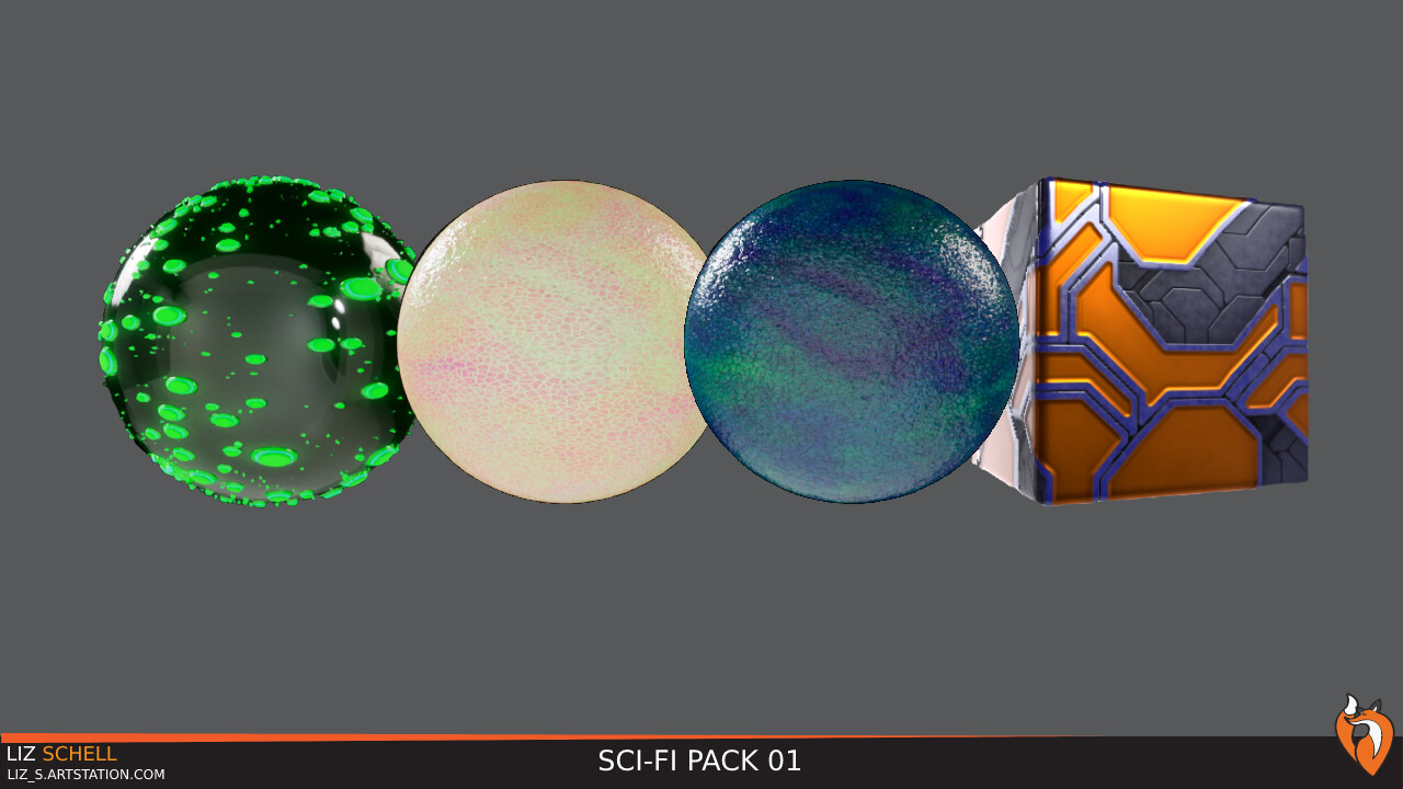 ArtStation - Sci-Fi Texture Pack